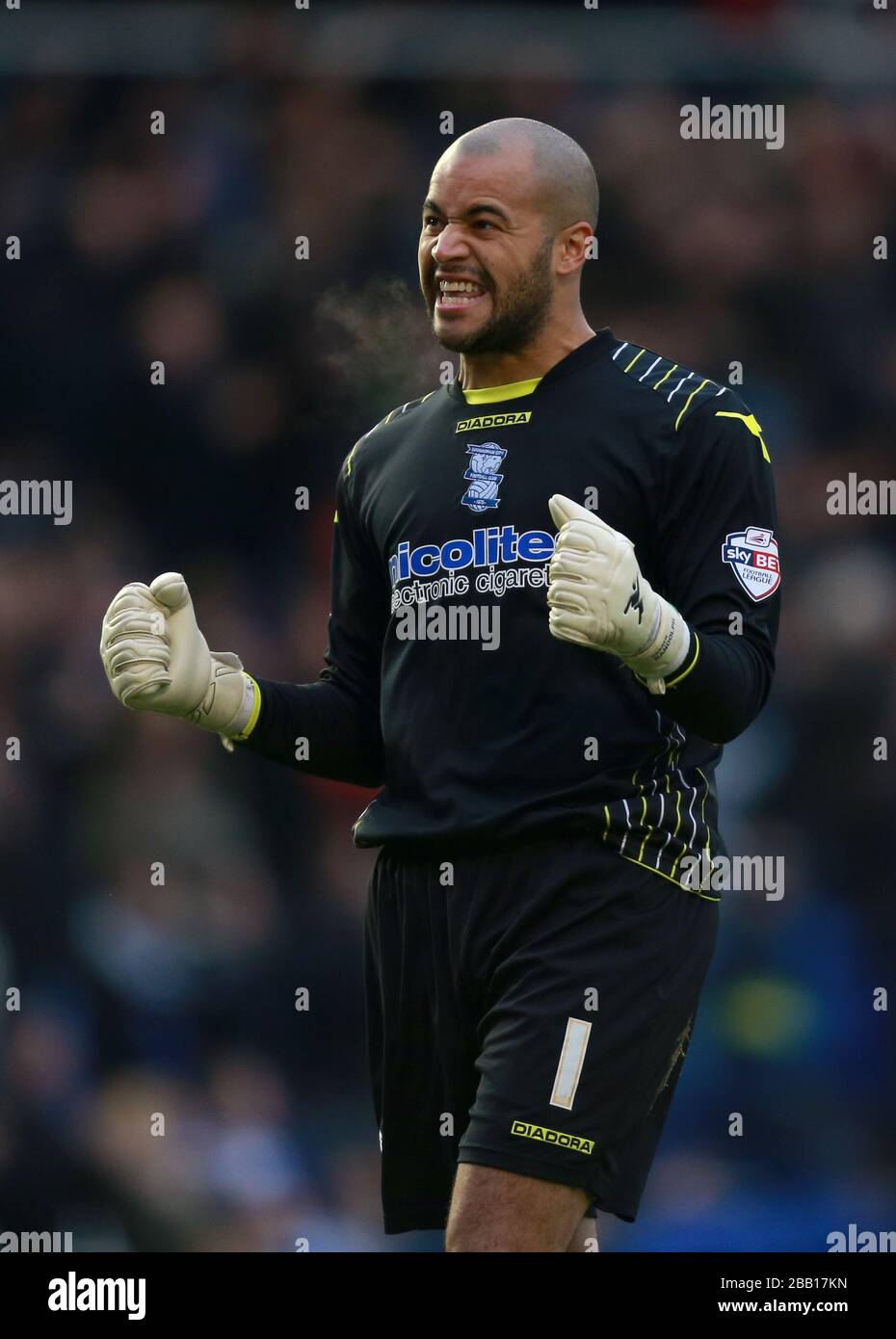 Birmingham citys goalkeeper darren randolph hi-res stock photography ...