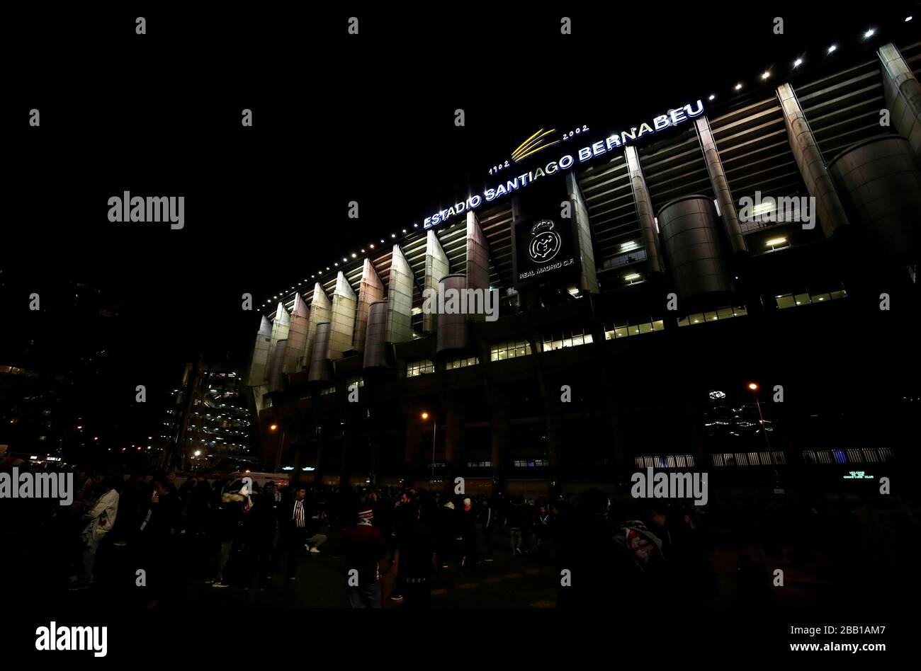A general view of the Santiago Bernabeu stadium Stock Photo - Alamy