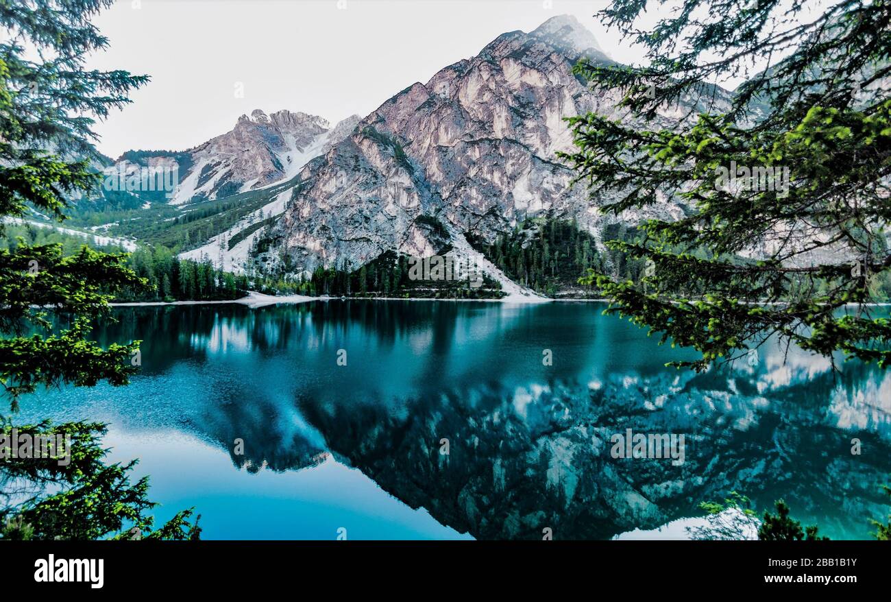 mountins over the valley Stock Photo - Alamy