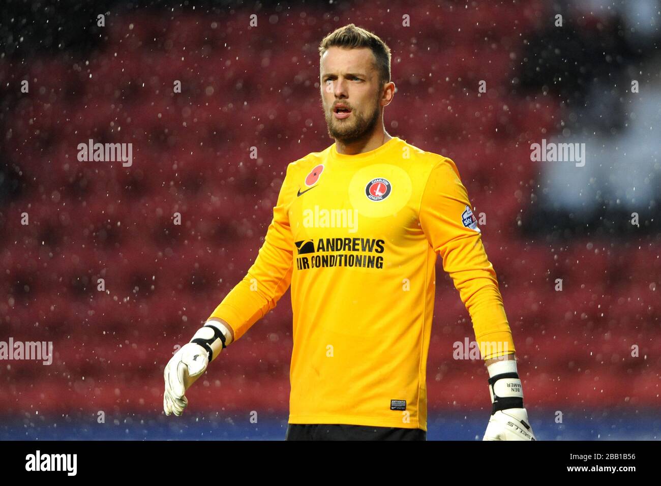 Ben Hamer, Charlton Athletic goalkeeper Stock Photo - Alamy