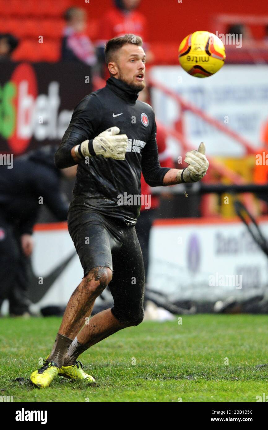 Ben Hamer, Charlton Athletic goalkeeper Stock Photo - Alamy