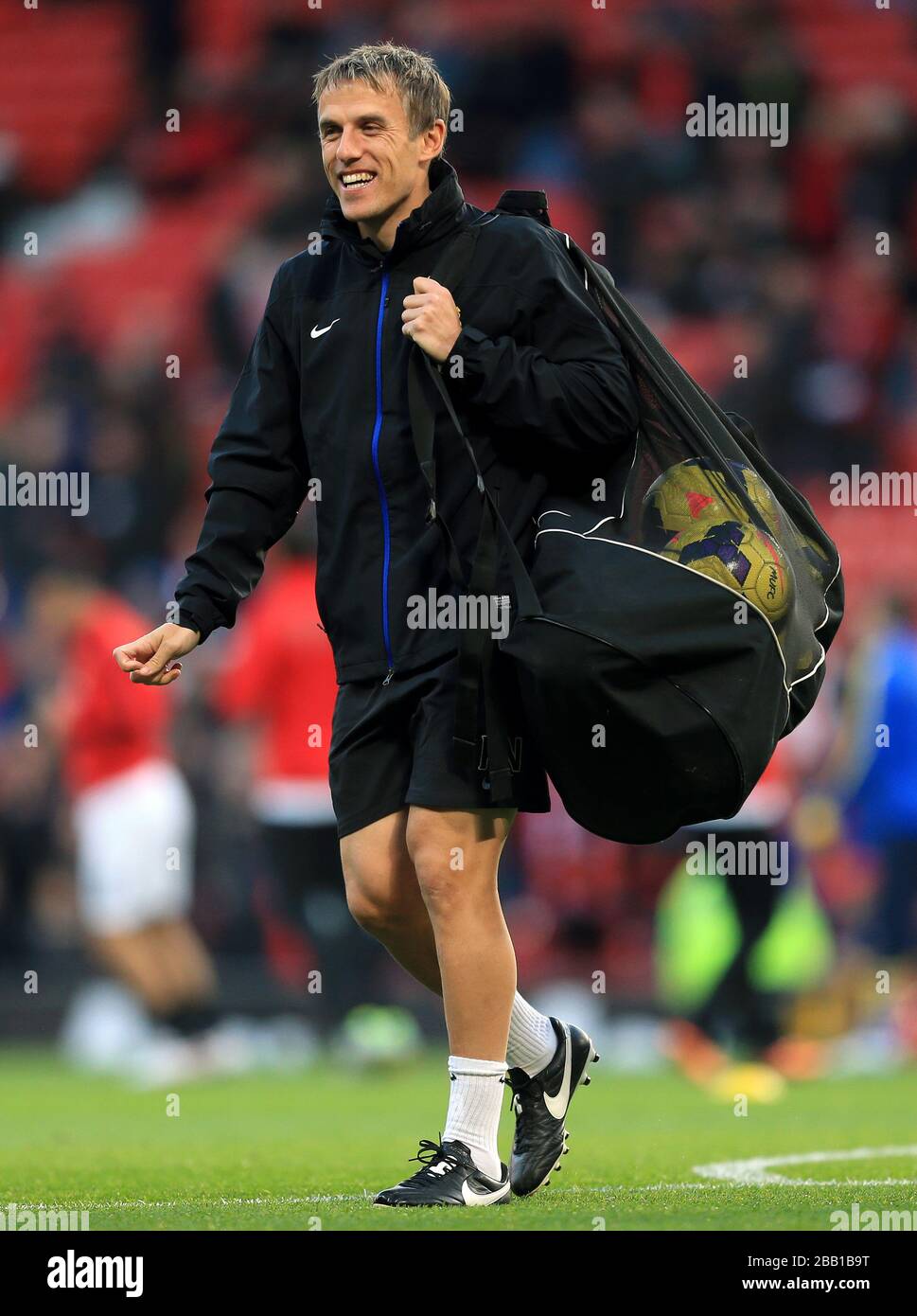 Manchester united first team coach phil neville hi-res stock ...