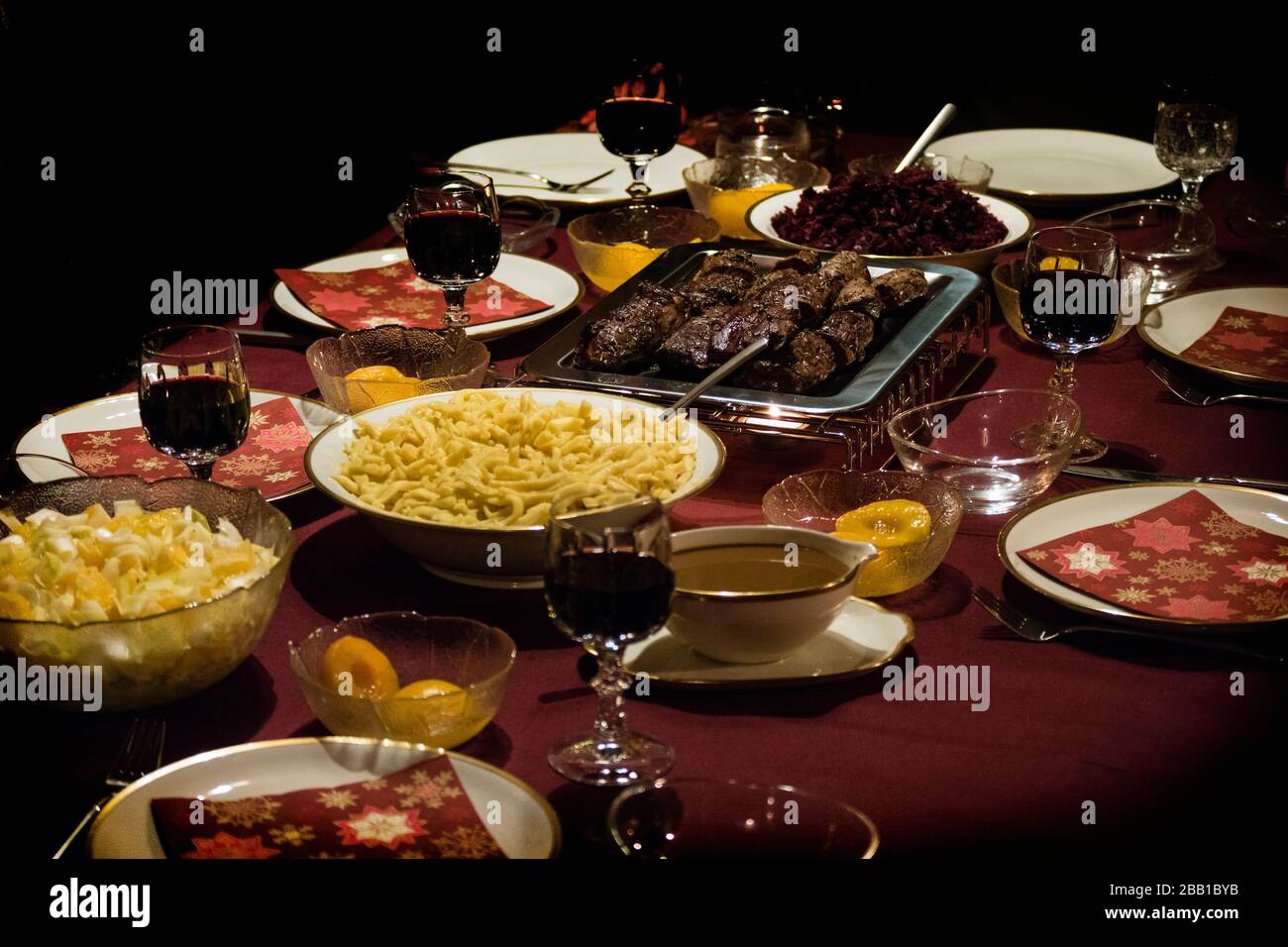 Food of feasts hi-res stock photography and images - Alamy