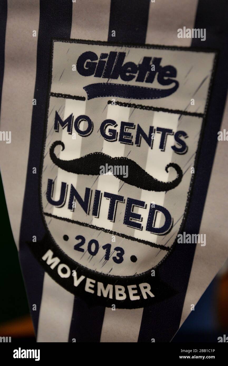 Gillette Male Grooming 'Mo Gents United 2013 - Movember' branding Stock ...