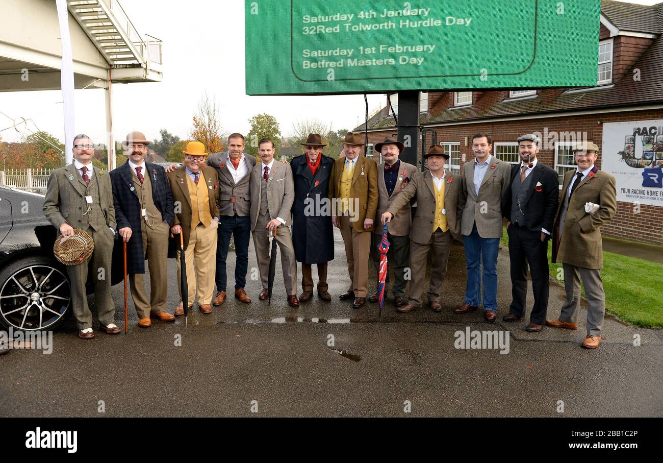 Finalists of the best dressed gentleman competition during Gentleman's ...