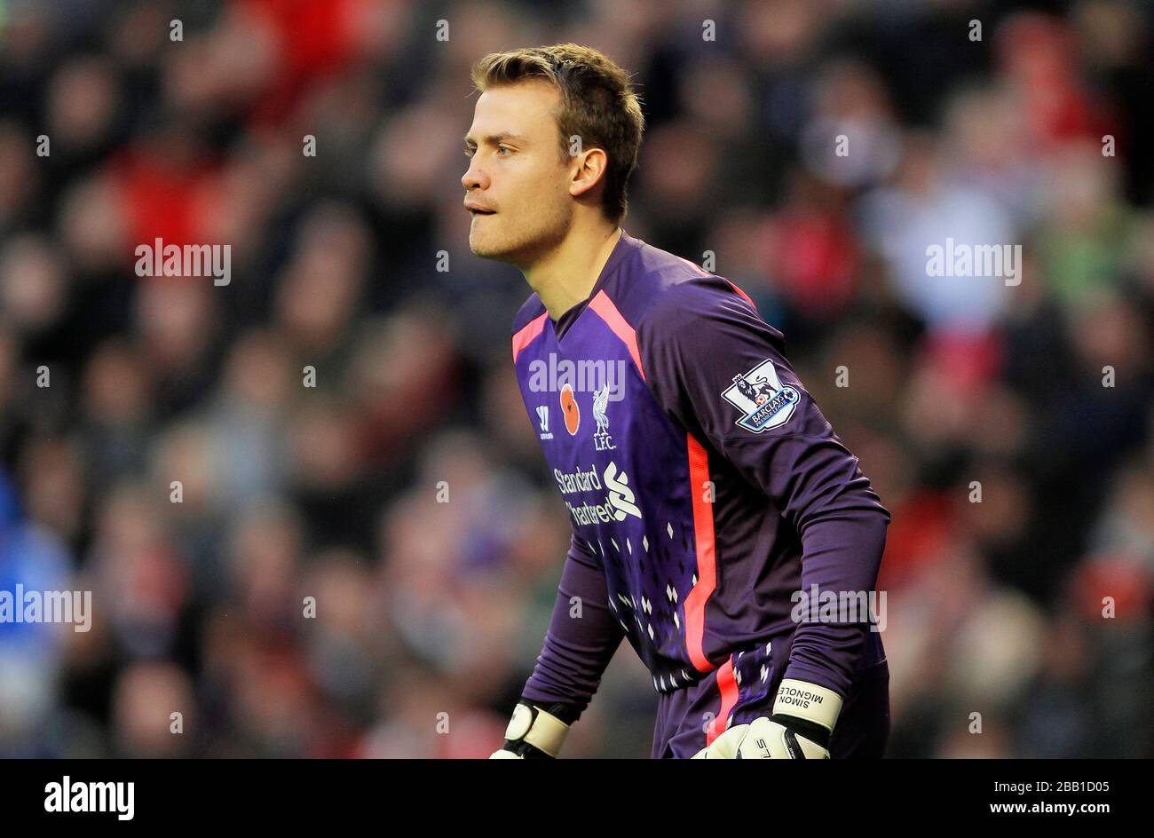 Simon Mignolet, Liverpool goalkeeper Stock Photo - Alamy