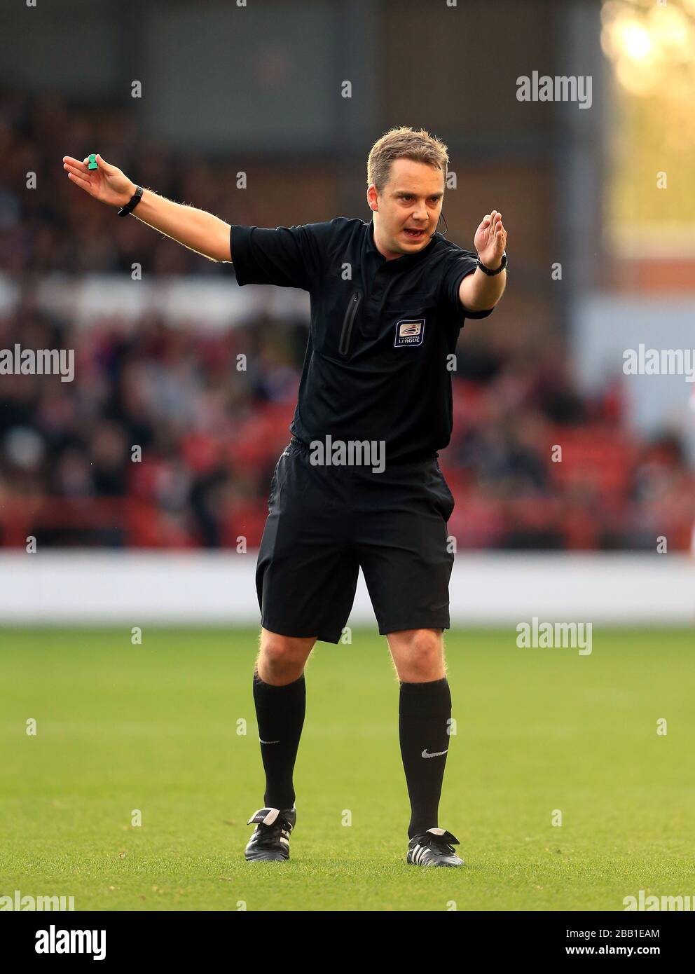 Michael Naylor, Referee Stock Photo - Alamy