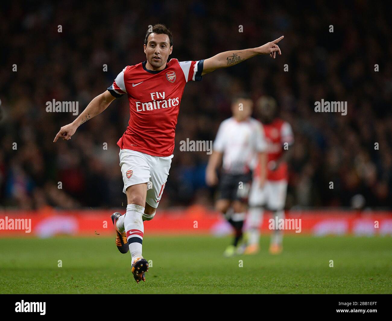 Santi Cazorla, Arsenal Stock Photo - Alamy