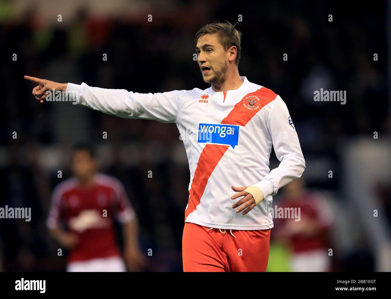 Steve Davies, Blackpool Stock Photo - Alamy
