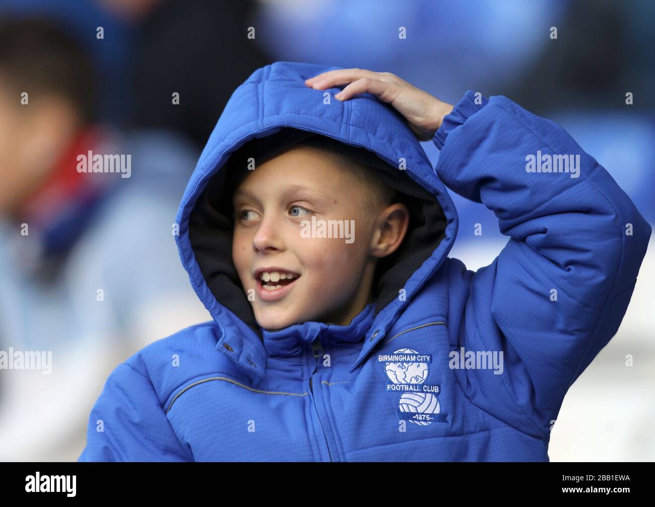 A young fan in the stands Stock Photo - Alamy