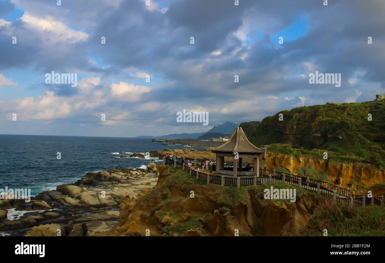 Heping island park with cliff hi-res stock photography and images - Alamy