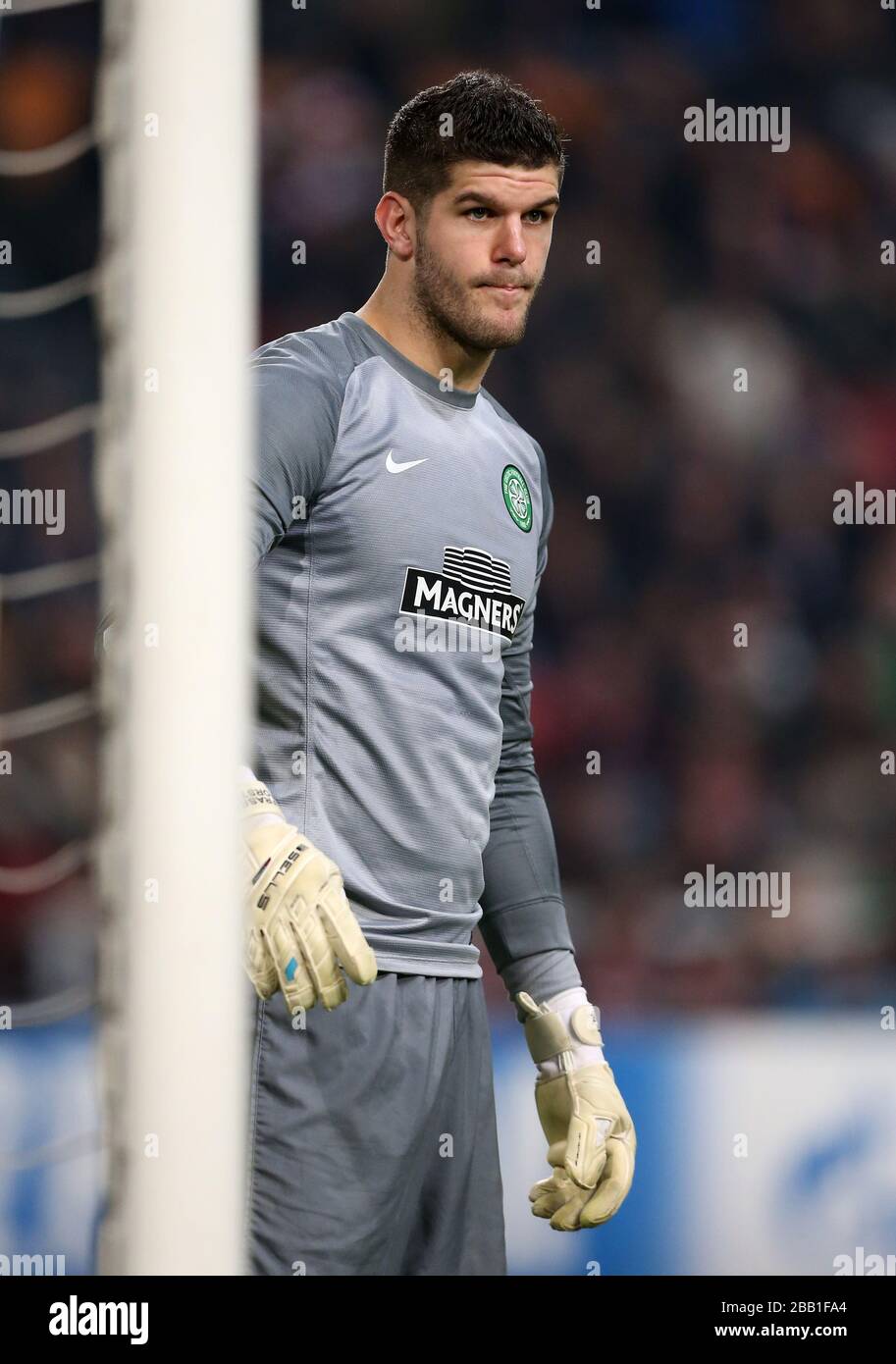 Fraser Forster, Celtic goalkeeper Stock Photo - Alamy