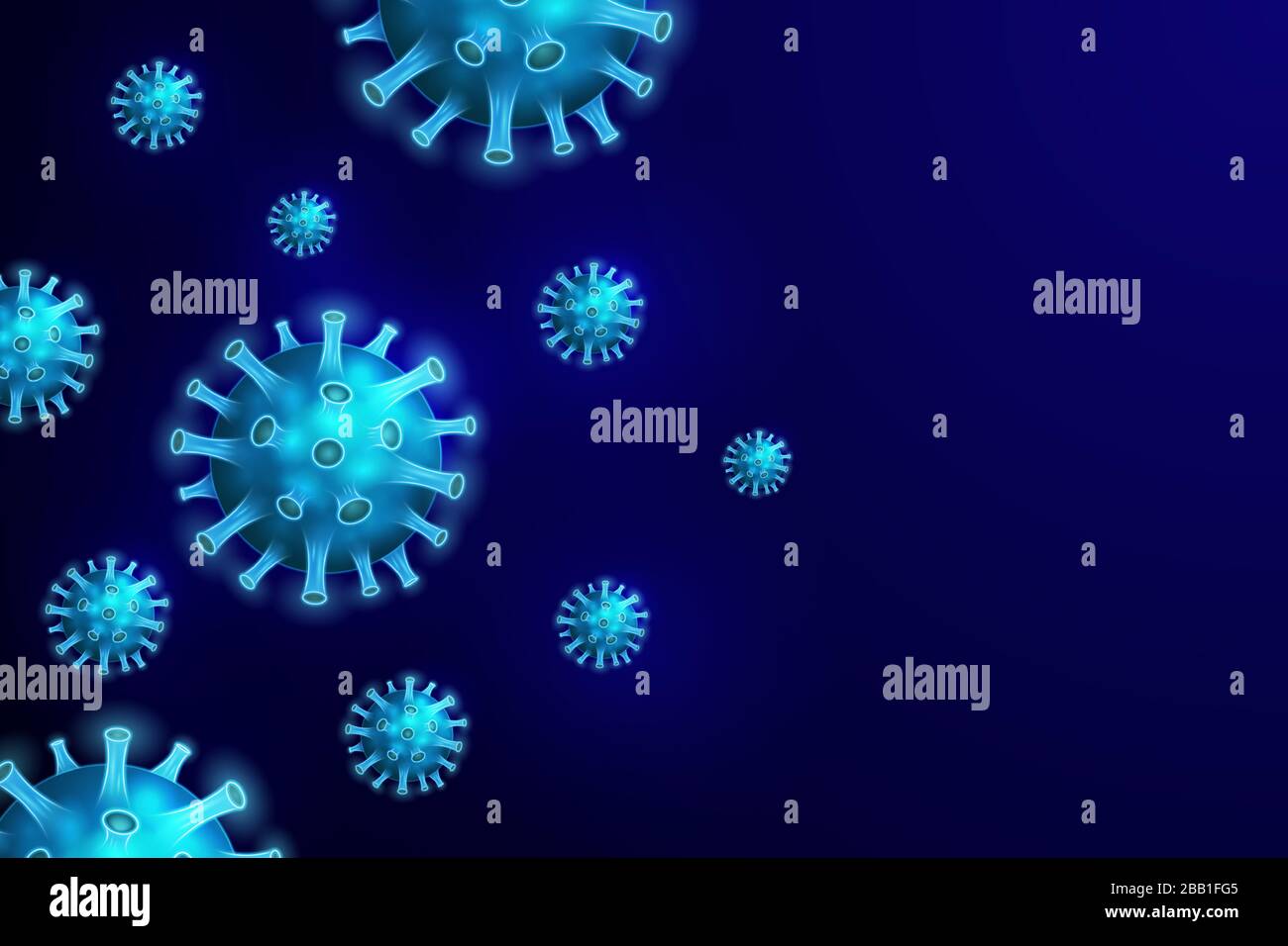 Background design with the theme of the covid-19 virus outbreak. Corona ...