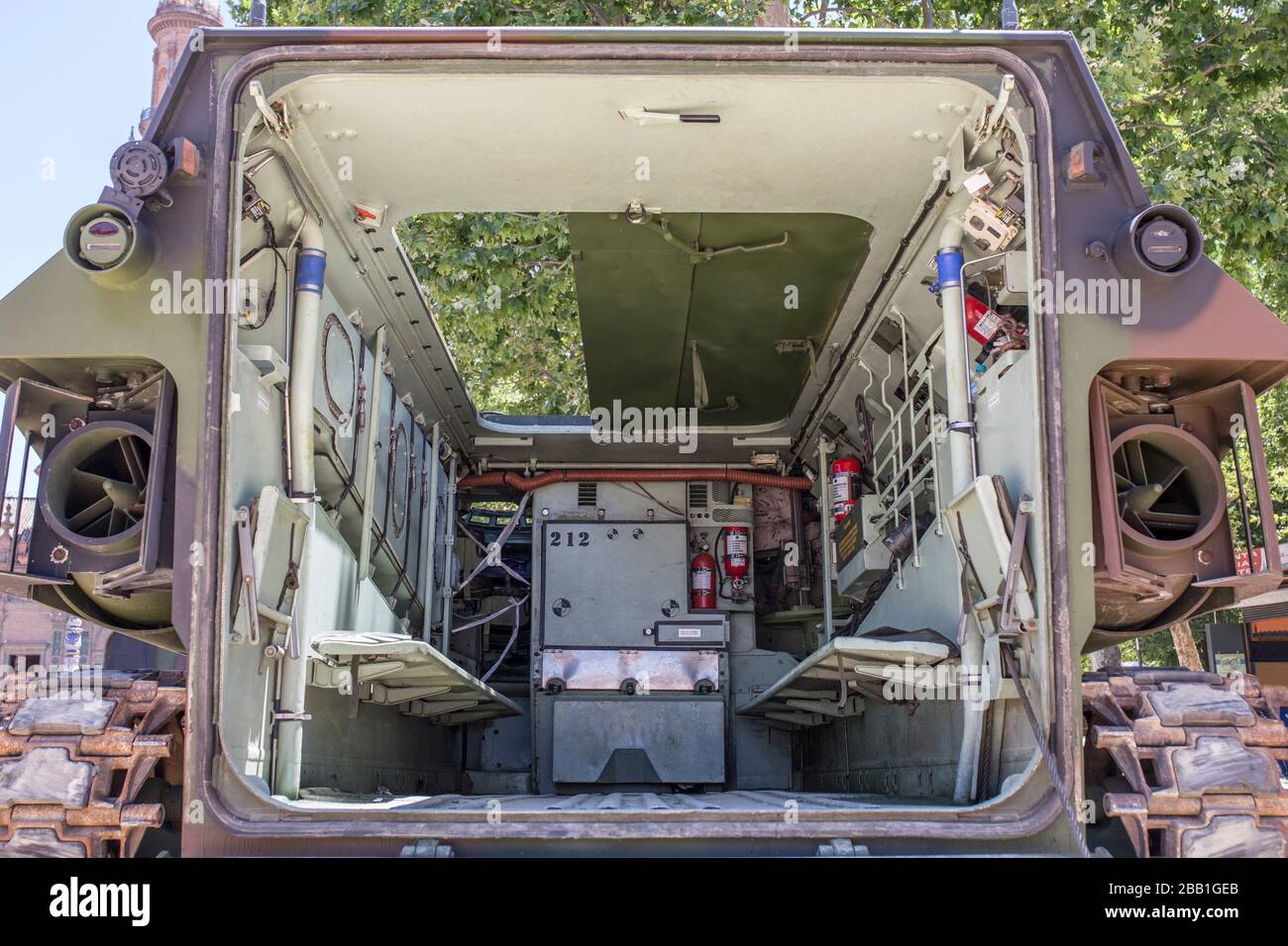 Interior Military Vehicle High Resolution Stock Photography and Images ...