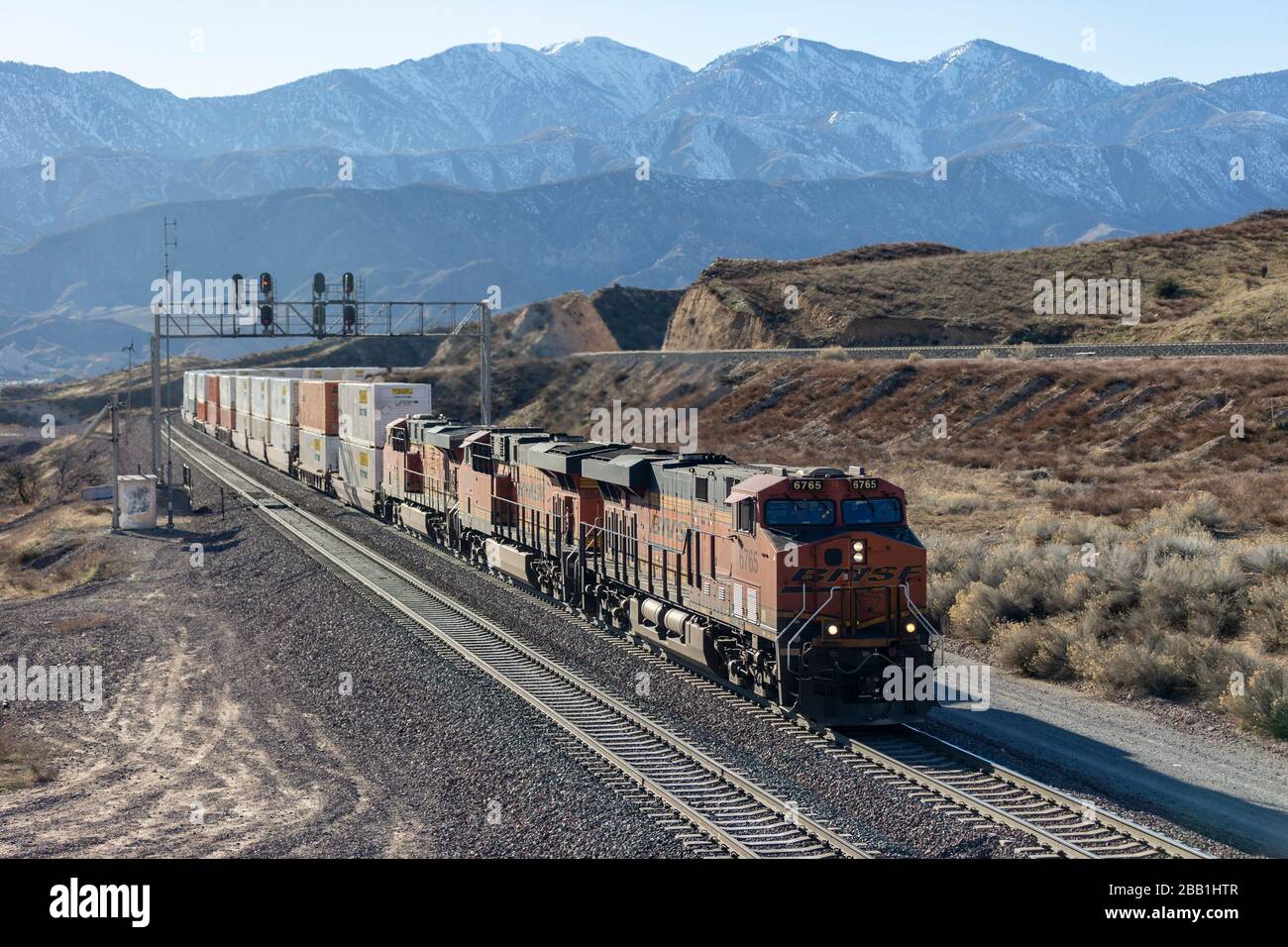 Eastbound burlington northern santa fe hi-res stock photography and images - Alamy