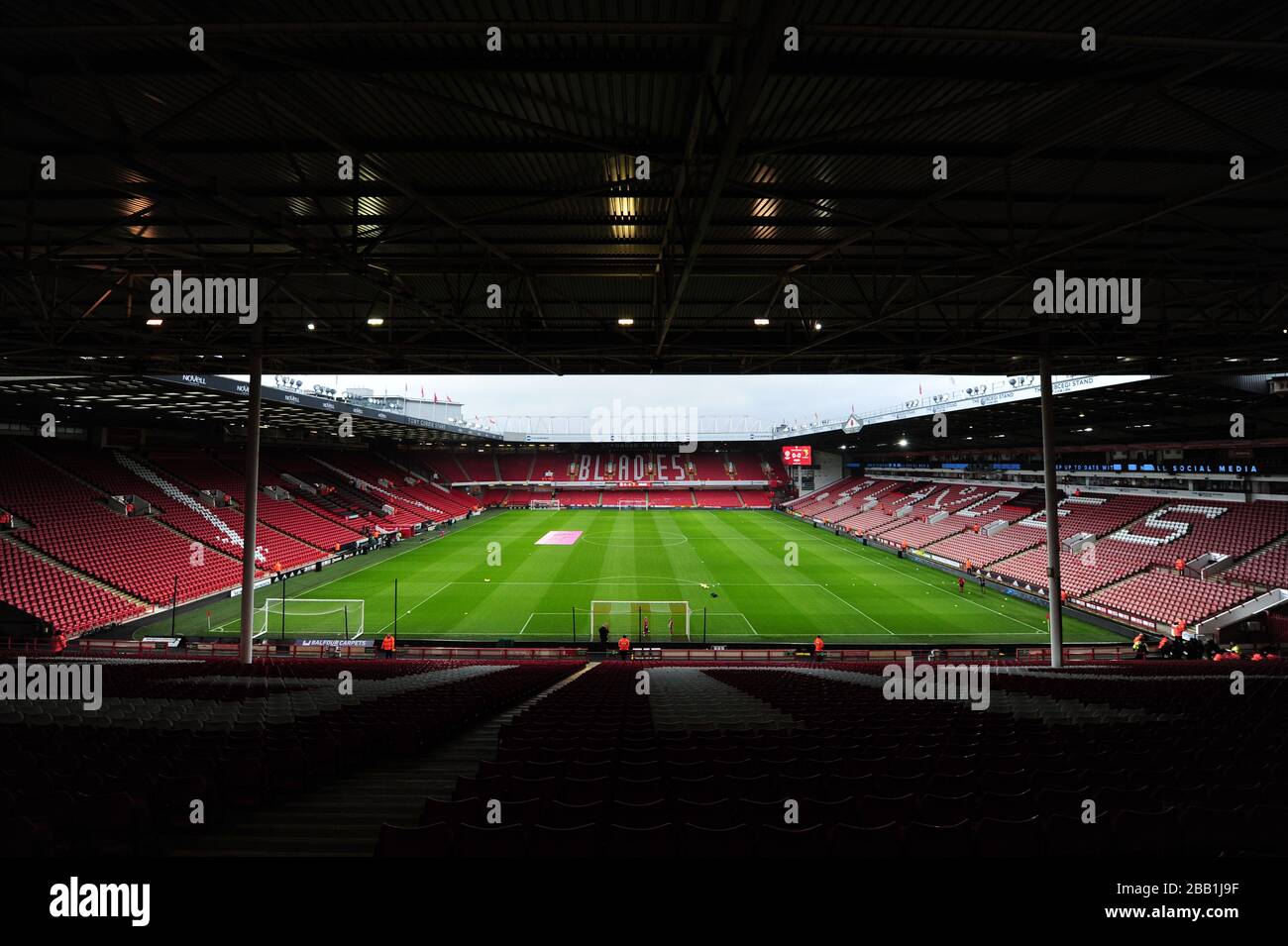 A general view inside of Bramall Lane Stock Photo - Alamy