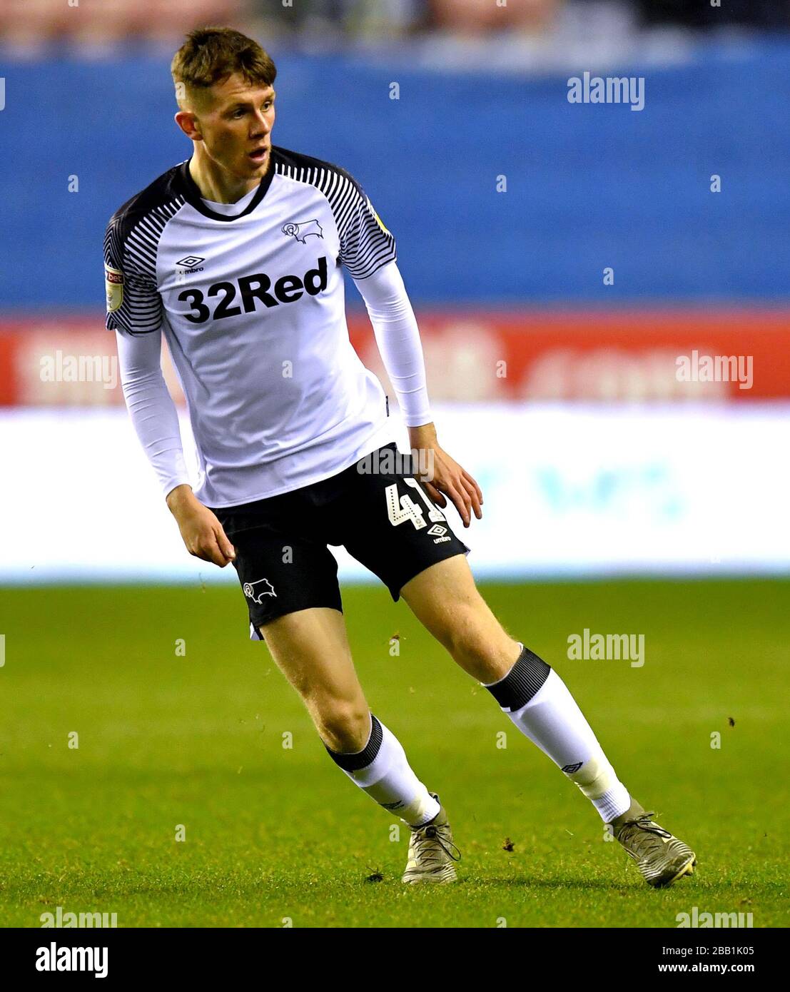 Derby County's Max Bird in action Stock Photo - Alamy