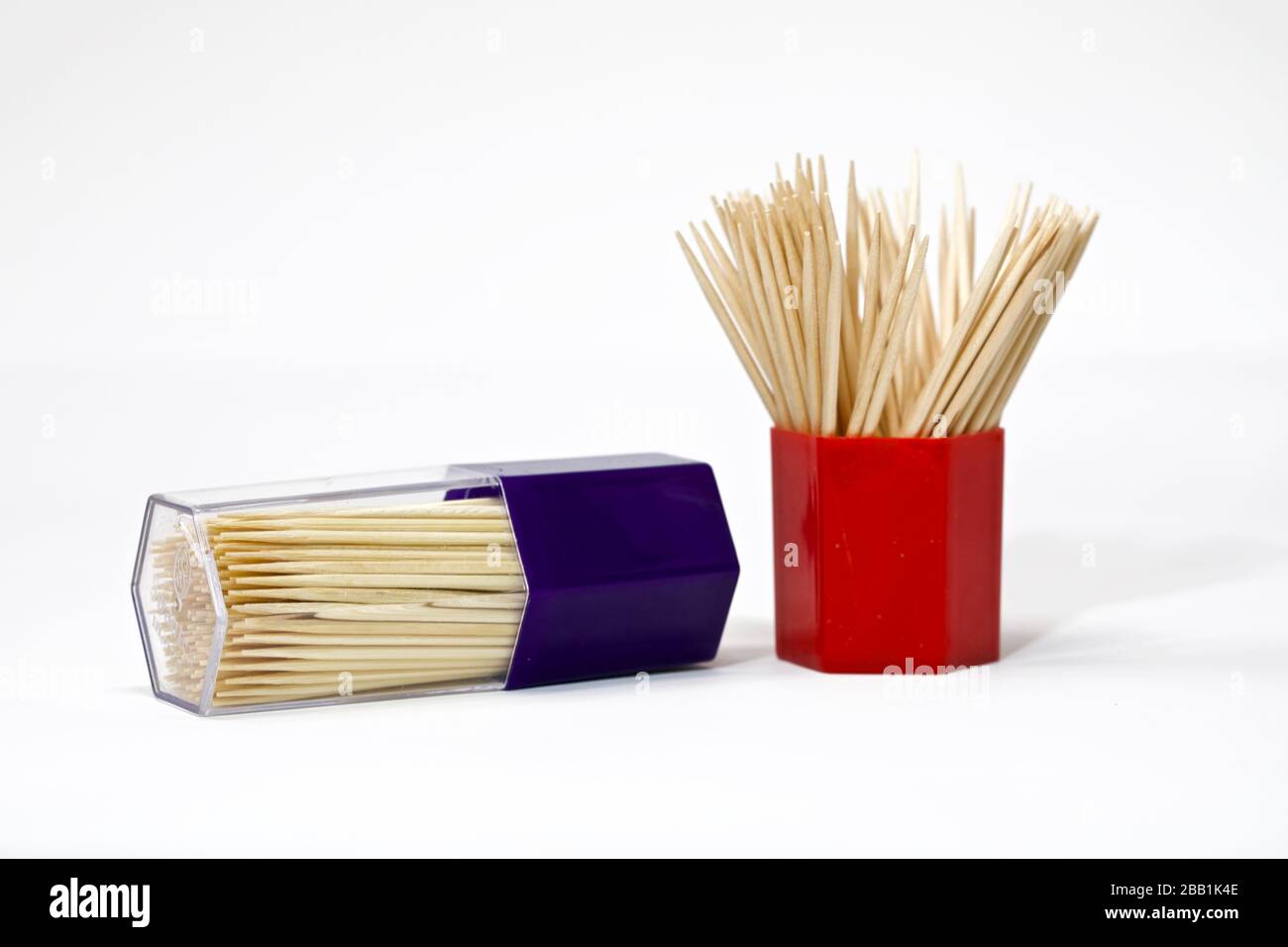 Wooden Cocktail Sticks Stock Photo - Alamy