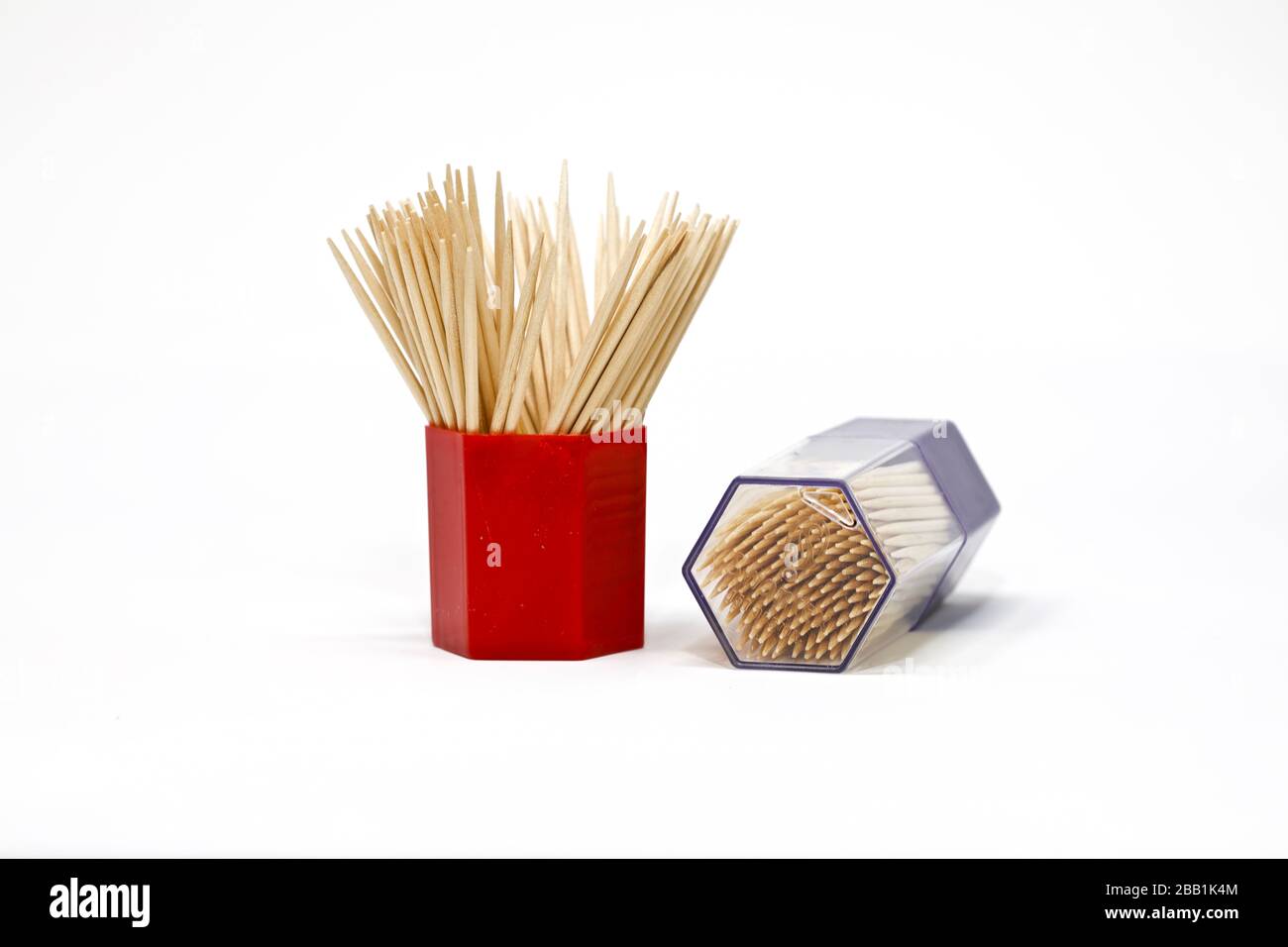 Wooden Cocktail Sticks Stock Photo - Alamy