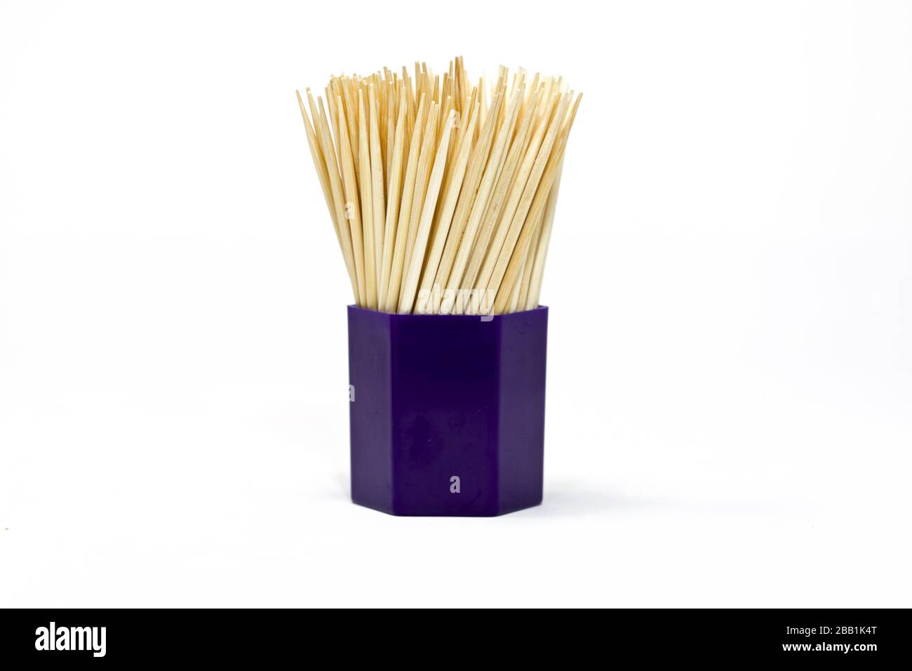 Wooden Cocktail Sticks Stock Photo - Alamy