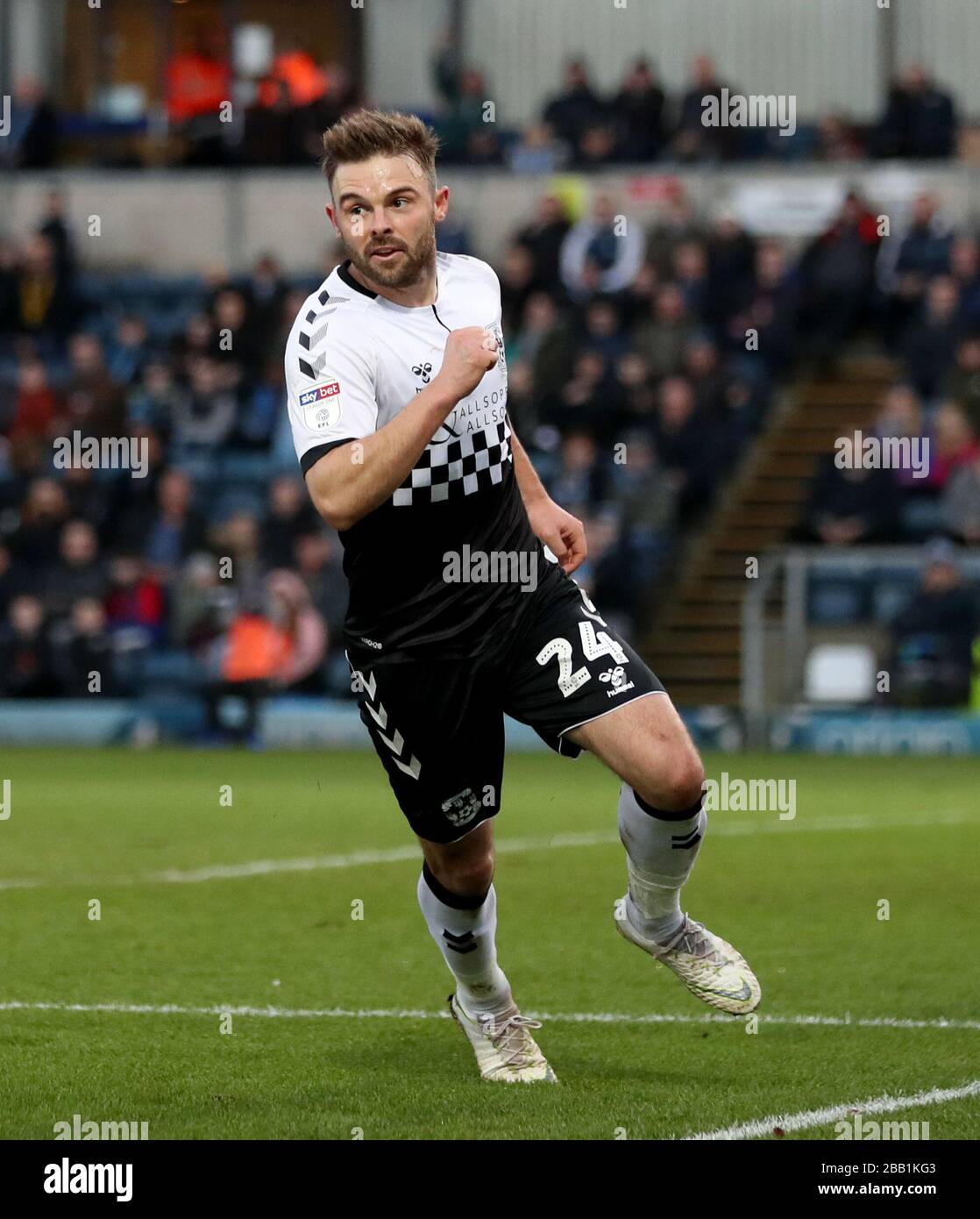 Coventry citys matt godden celebrates scoring hi-res stock photography ...