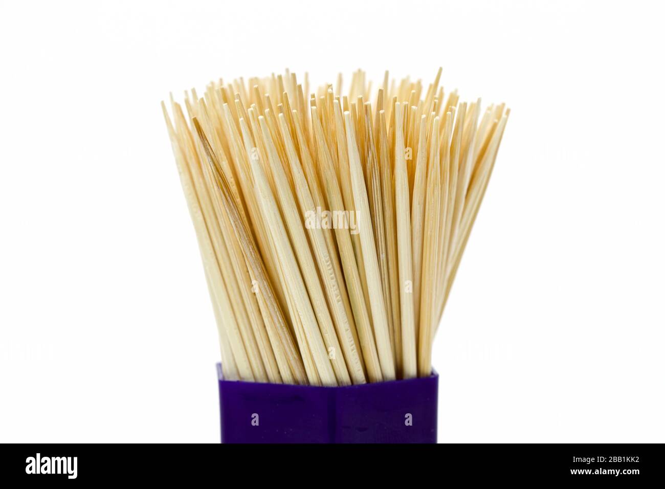 Wooden Cocktail Sticks Stock Photo - Alamy