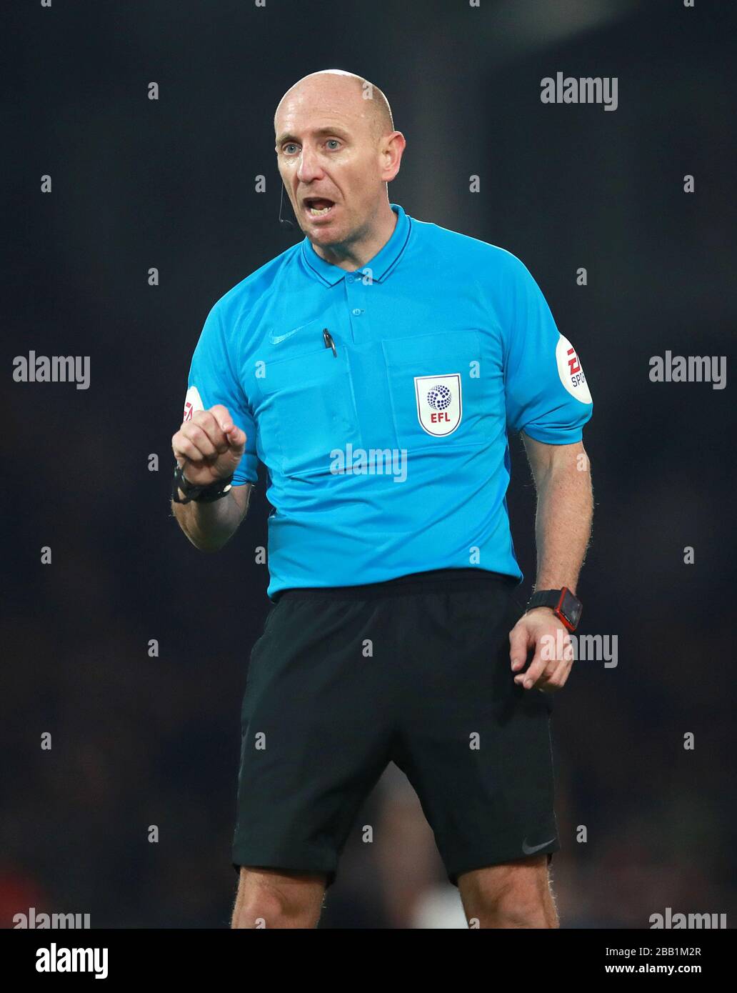 Match referee Andrew Davies Stock Photo - Alamy