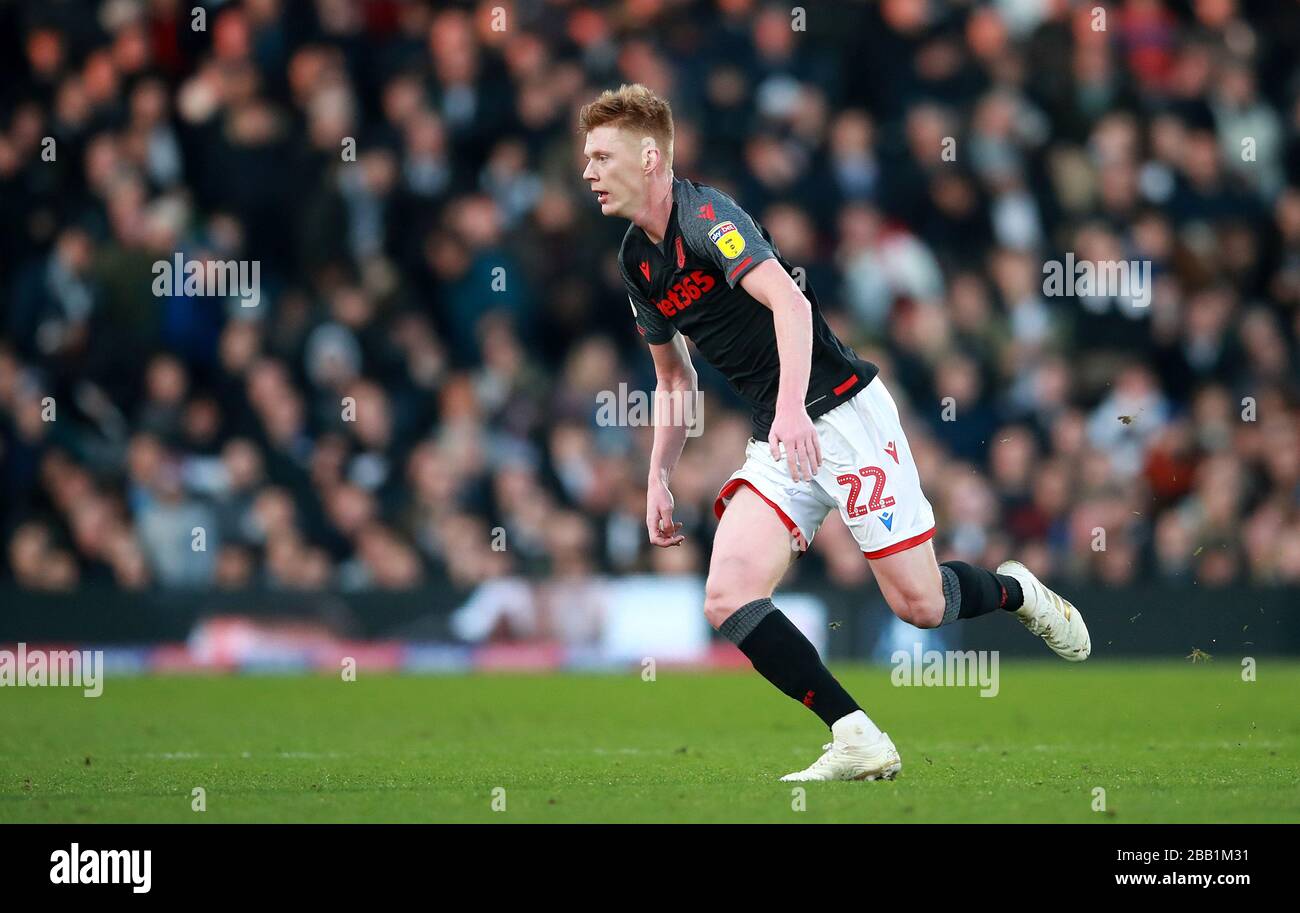 Stoke City's Sam Clucas Stock Photo - Alamy