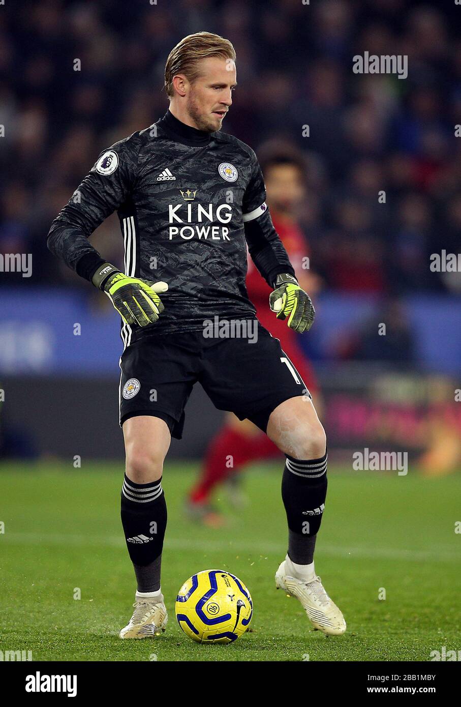 Leicester City goalkeeper Kasper Schmeichel Stock Photo - Alamy