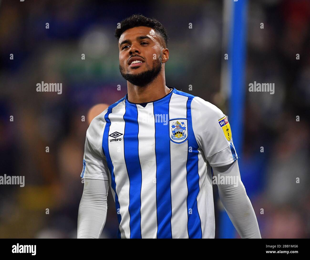 Huddersfield Town's Elias Kachunga Stock Photo - Alamy