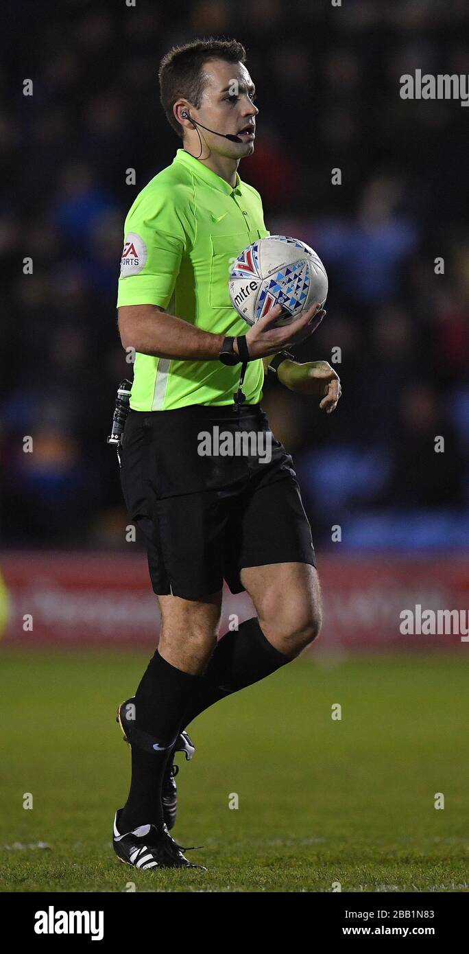 Referee Tom Nield Stock Photo - Alamy