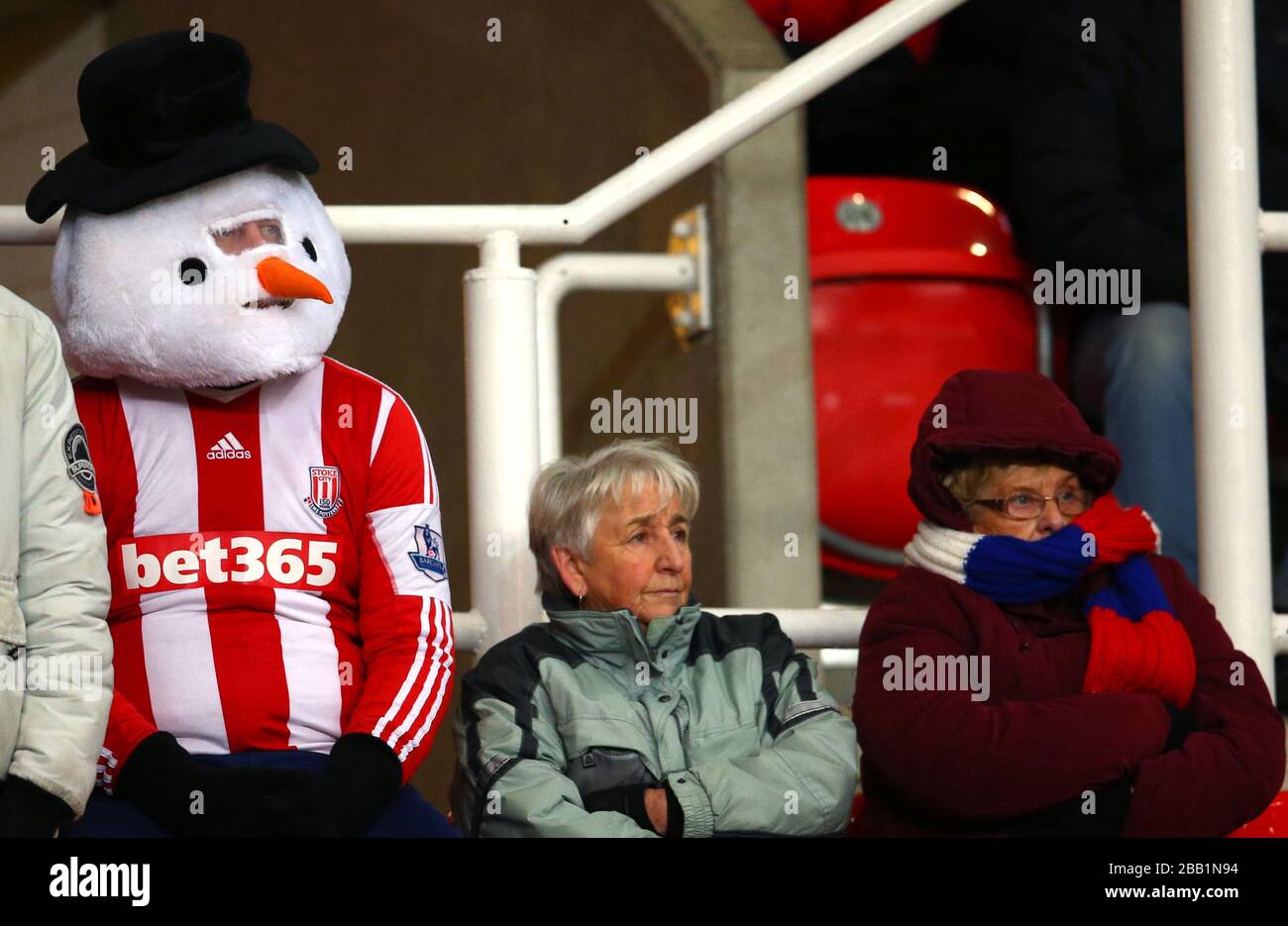 Stoke City fans Stock Photo - Alamy