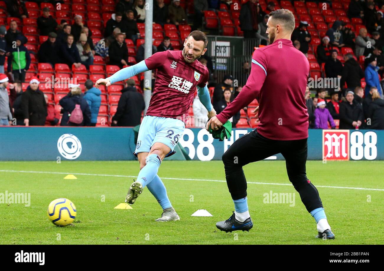 Burnley's Phil Bardsley Stock Photo - Alamy