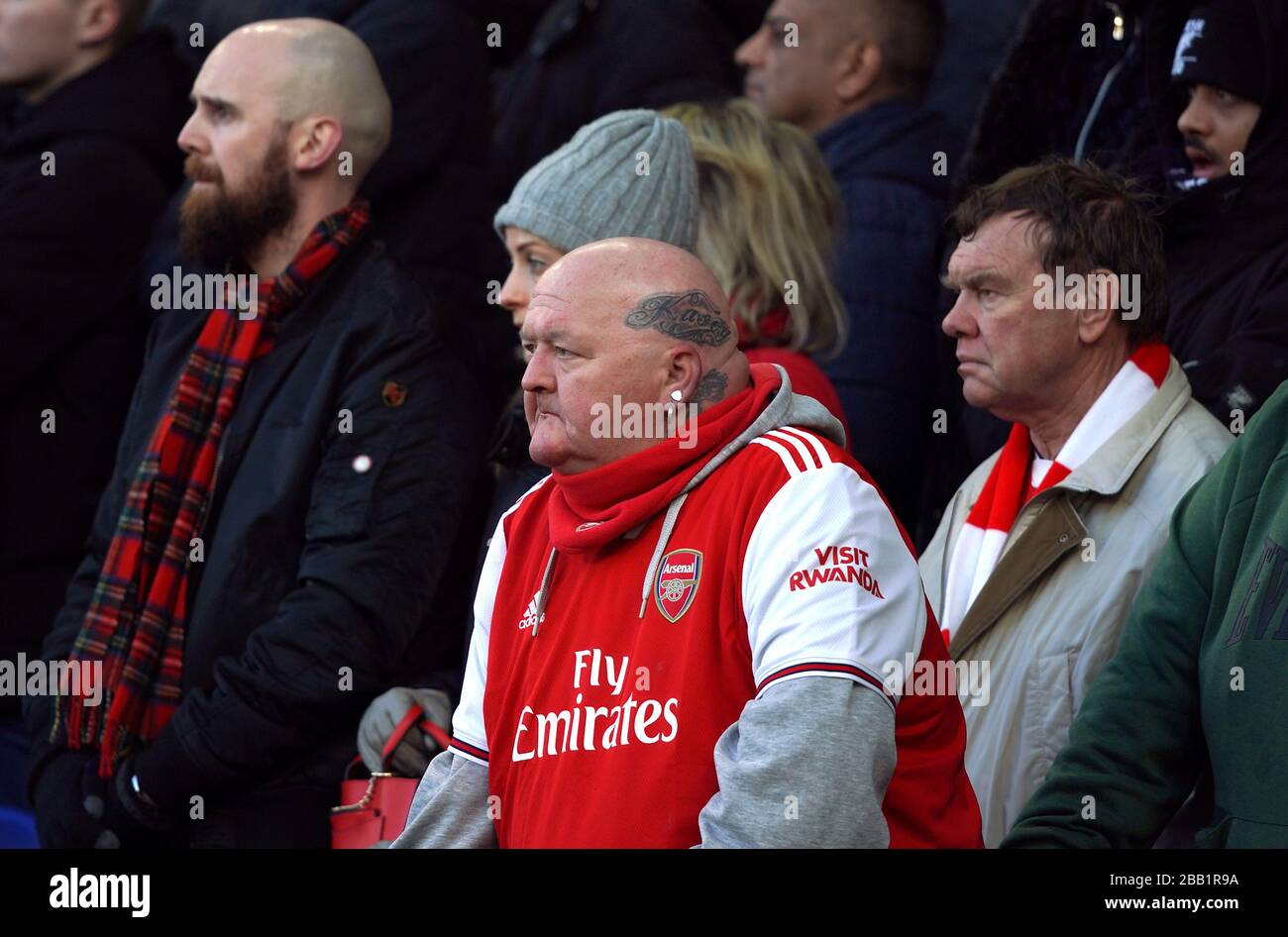 Arsenal fans show their support hi-res stock photography and images - Alamy