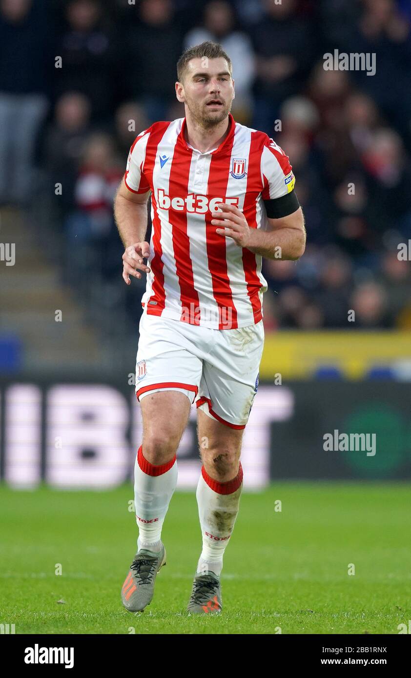 Stoke City's Sam Vokes Stock Photo - Alamy