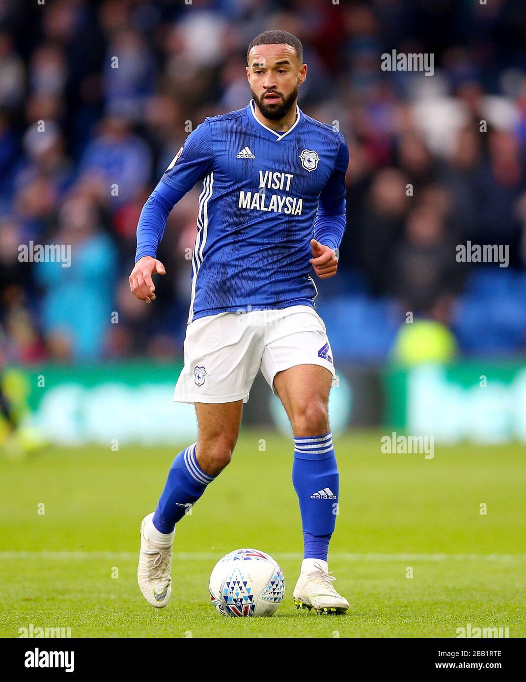 Cardiff City's Jazz Richards Stock Photo - Alamy
