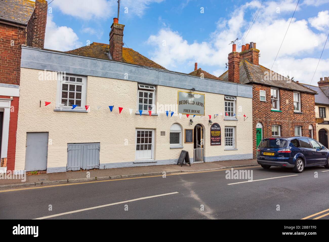 The Bedford Arms a Free House pub in Rye, on Fishmarket Road, East ...