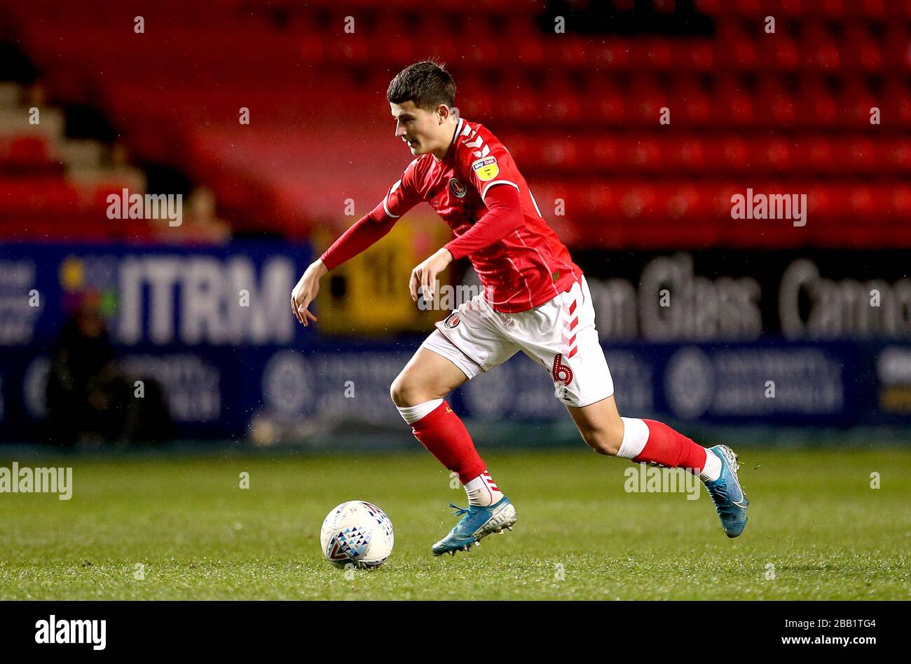 Charlton Athletic's James Vennings Stock Photo - Alamy