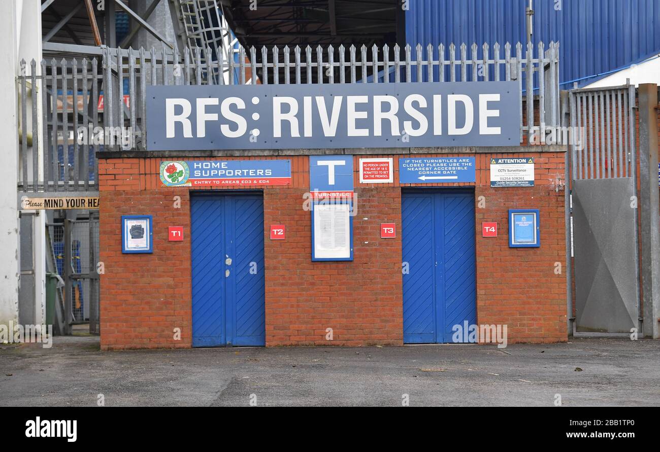 A general view of ewood park hi-res stock photography and images - Alamy