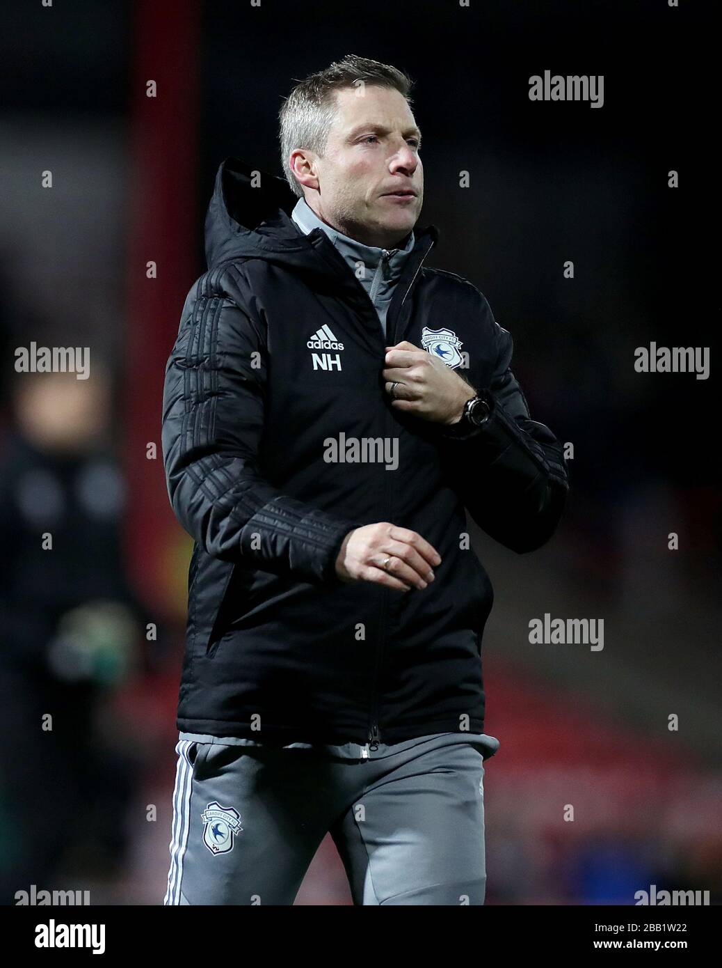 Cardiff City manager Neil Harris after the game Stock Photo - Alamy