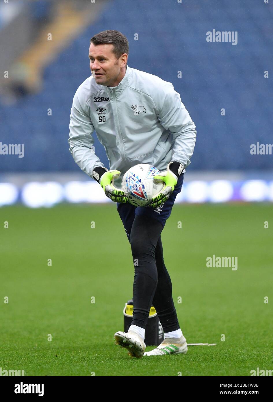 Derby County goalkeeping coach Shay Given Stock Photo - Alamy