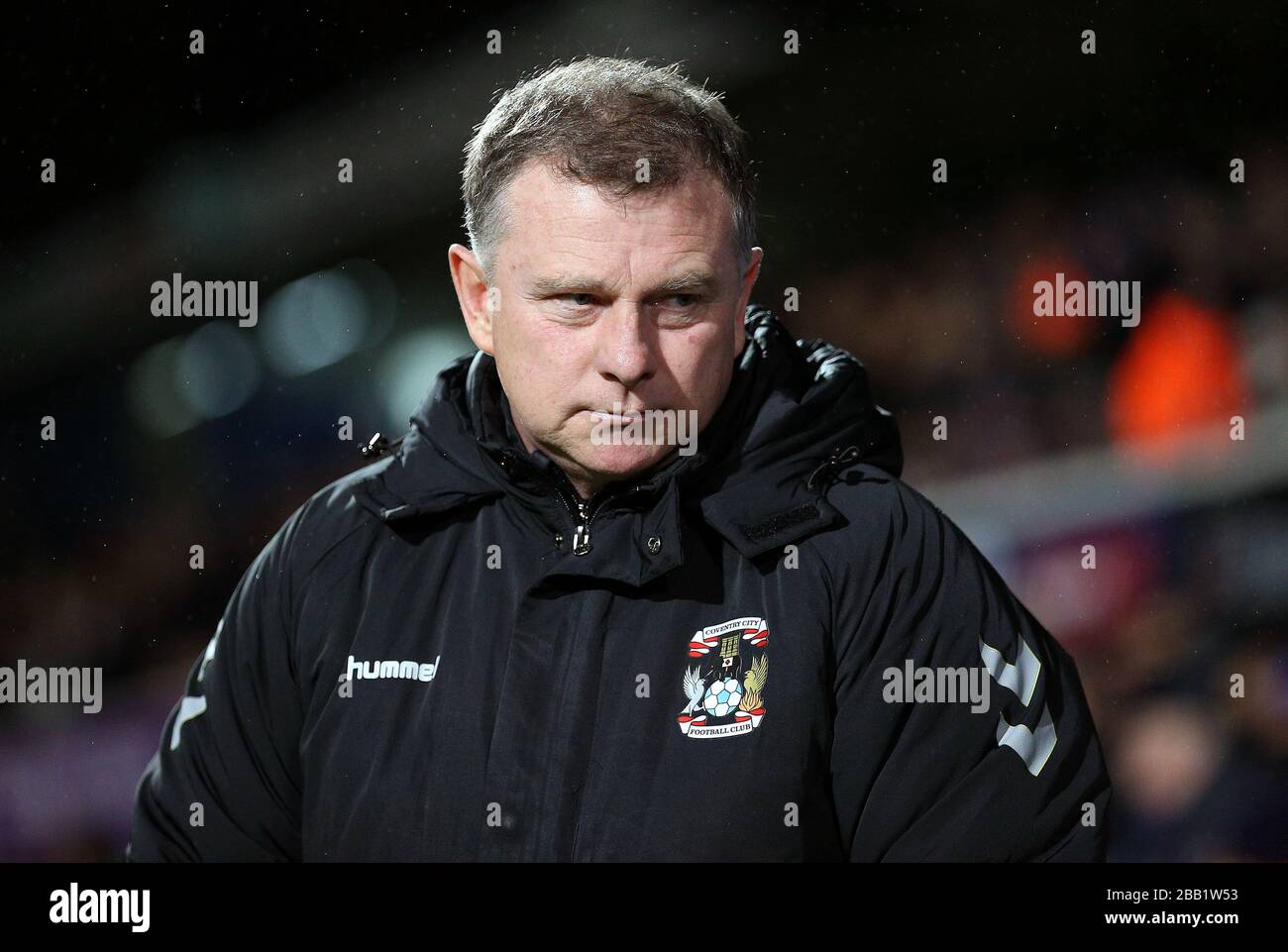 Coventry City manager Mark Robbins Stock Photo - Alamy