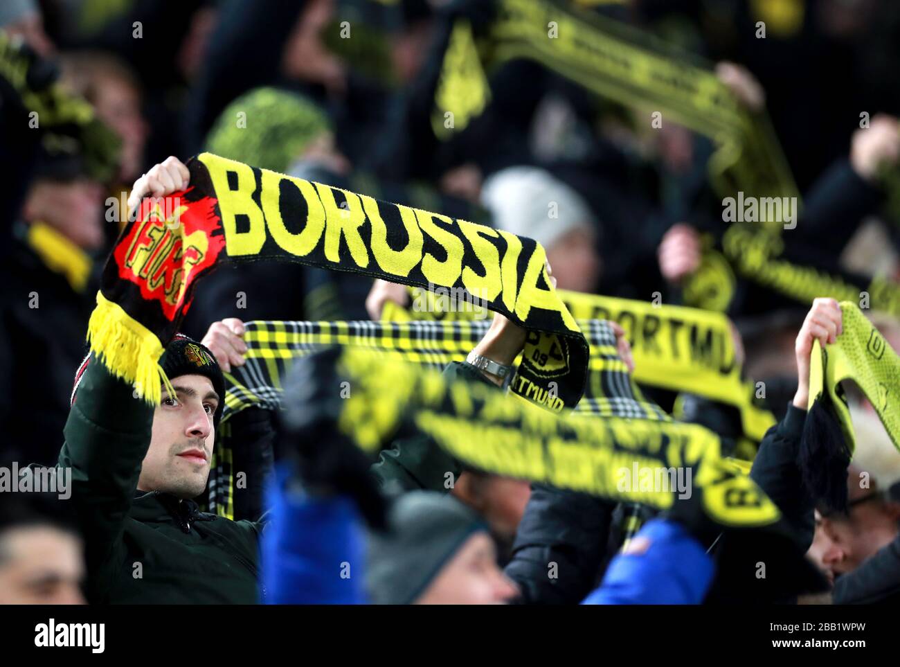 Borussia Dortmund fans Stock Photo - Alamy