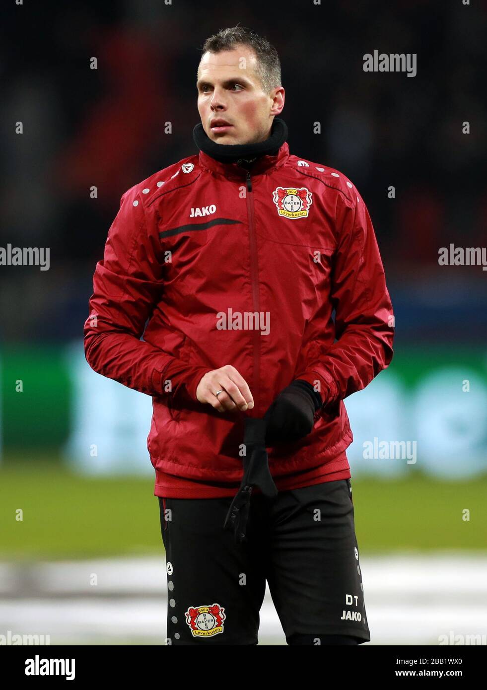 Bayer Leverkusen goalkeeper coach David Thiel Stock Photo - Alamy