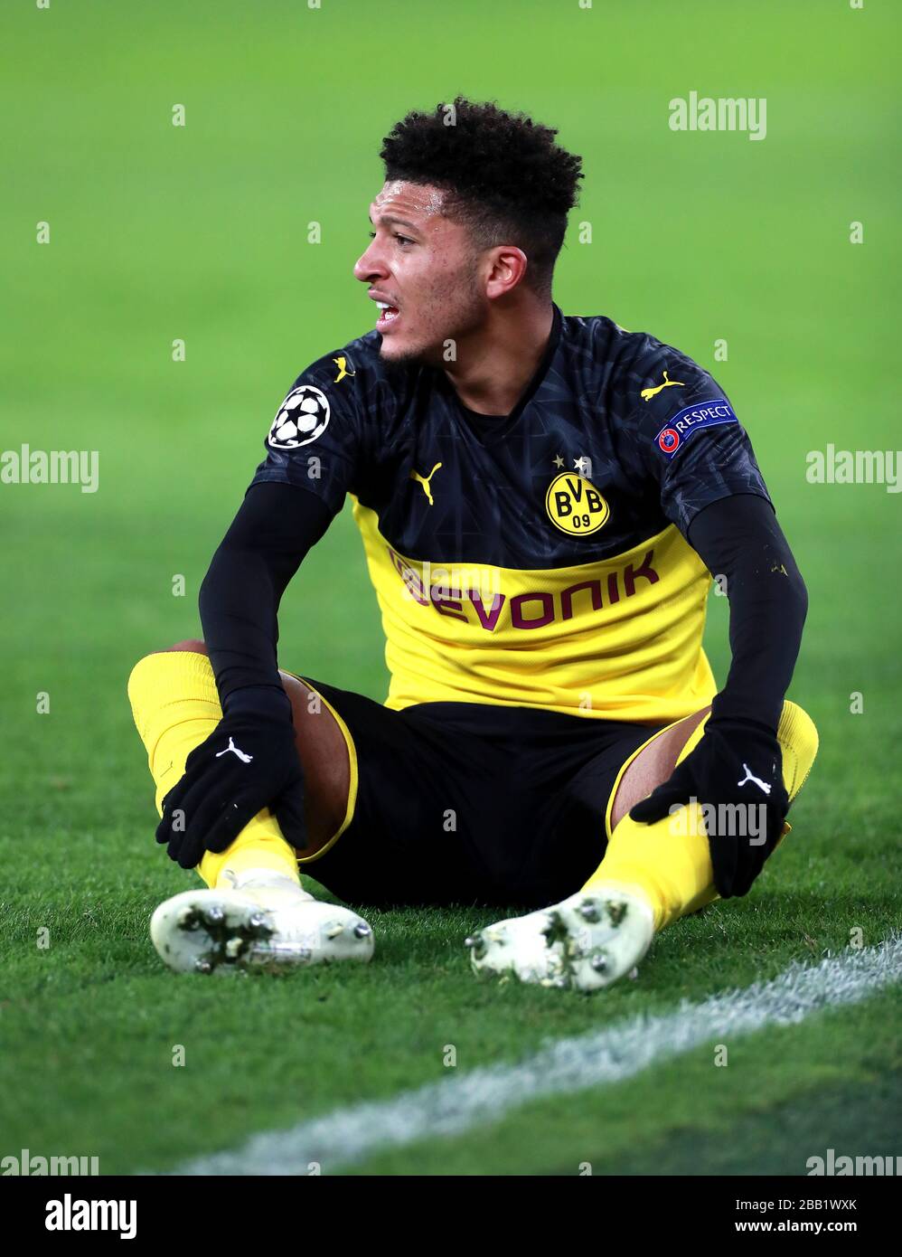 Borussia Dortmund's Jandon Sancho Stock Photo - Alamy