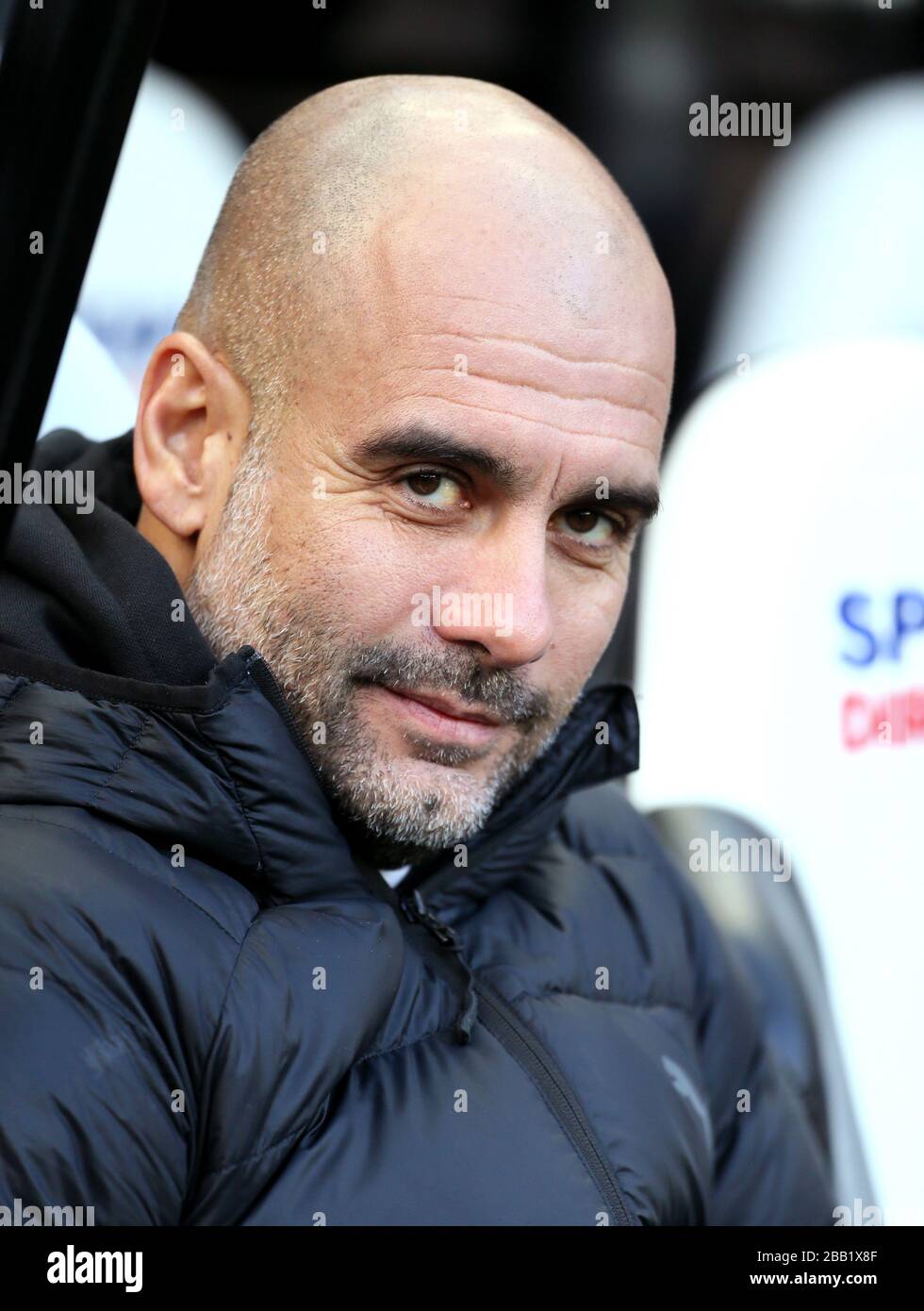 Pep guardiola man city headshot hi-res stock photography and images - Alamy