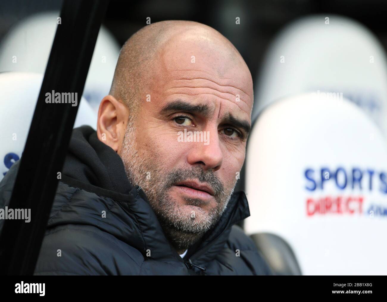 Pep guardiola man city headshot hi-res stock photography and images - Alamy