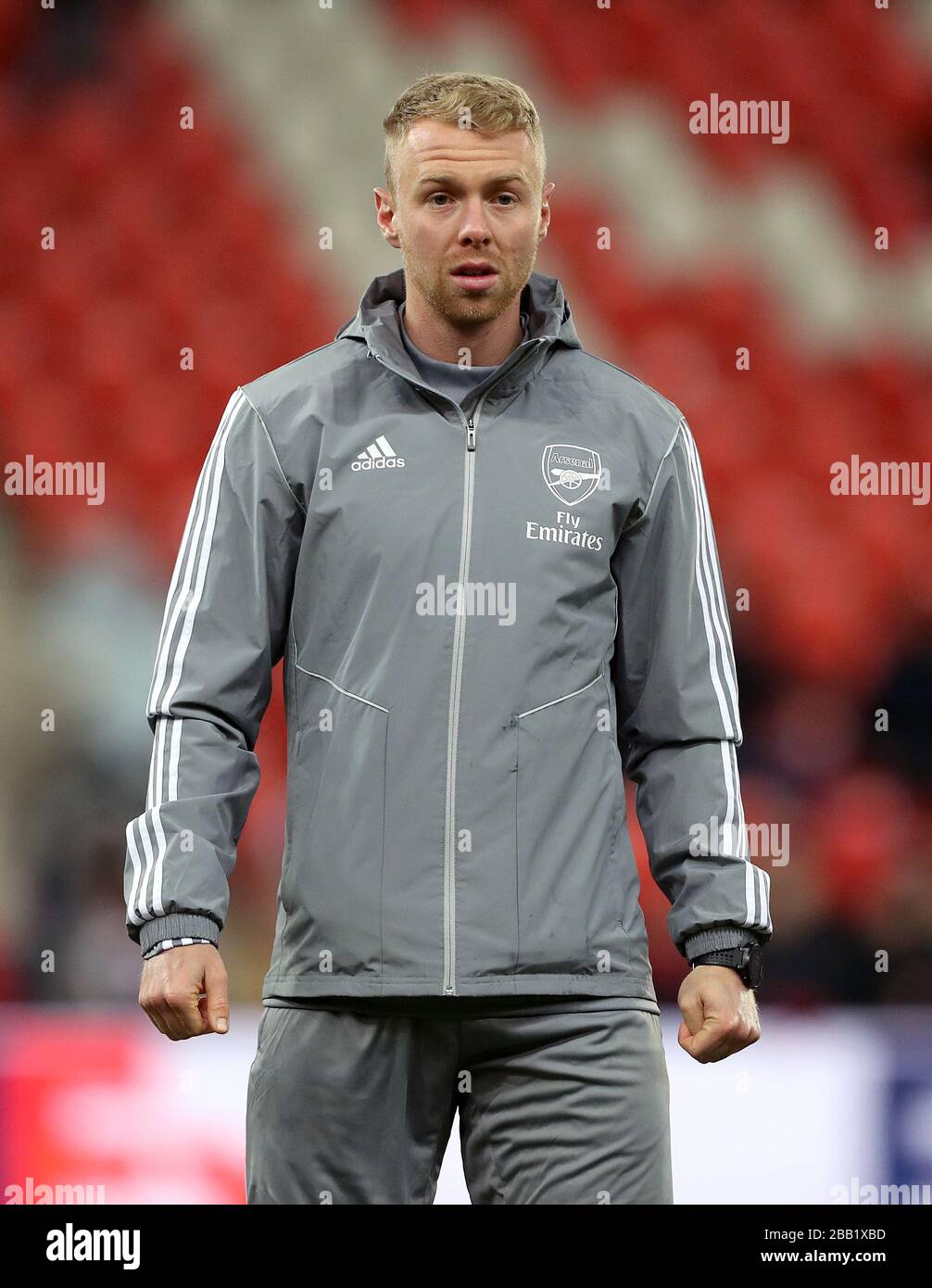 Arsenal strength and conditioning coach Sam Wilson Stock Photo - Alamy
