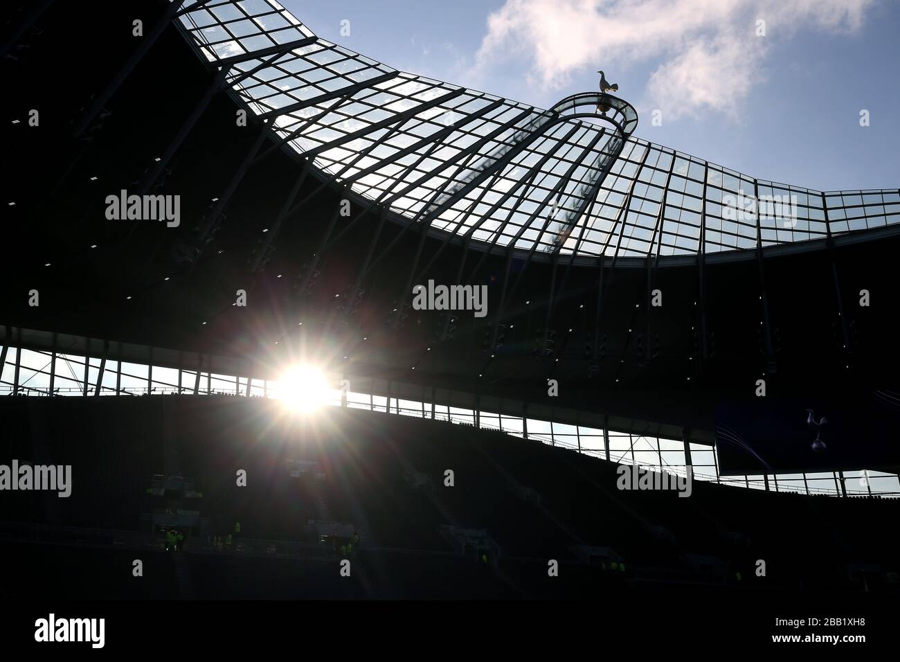 General view of the Tottenham Hotspur Stadium before the match Stock ...
