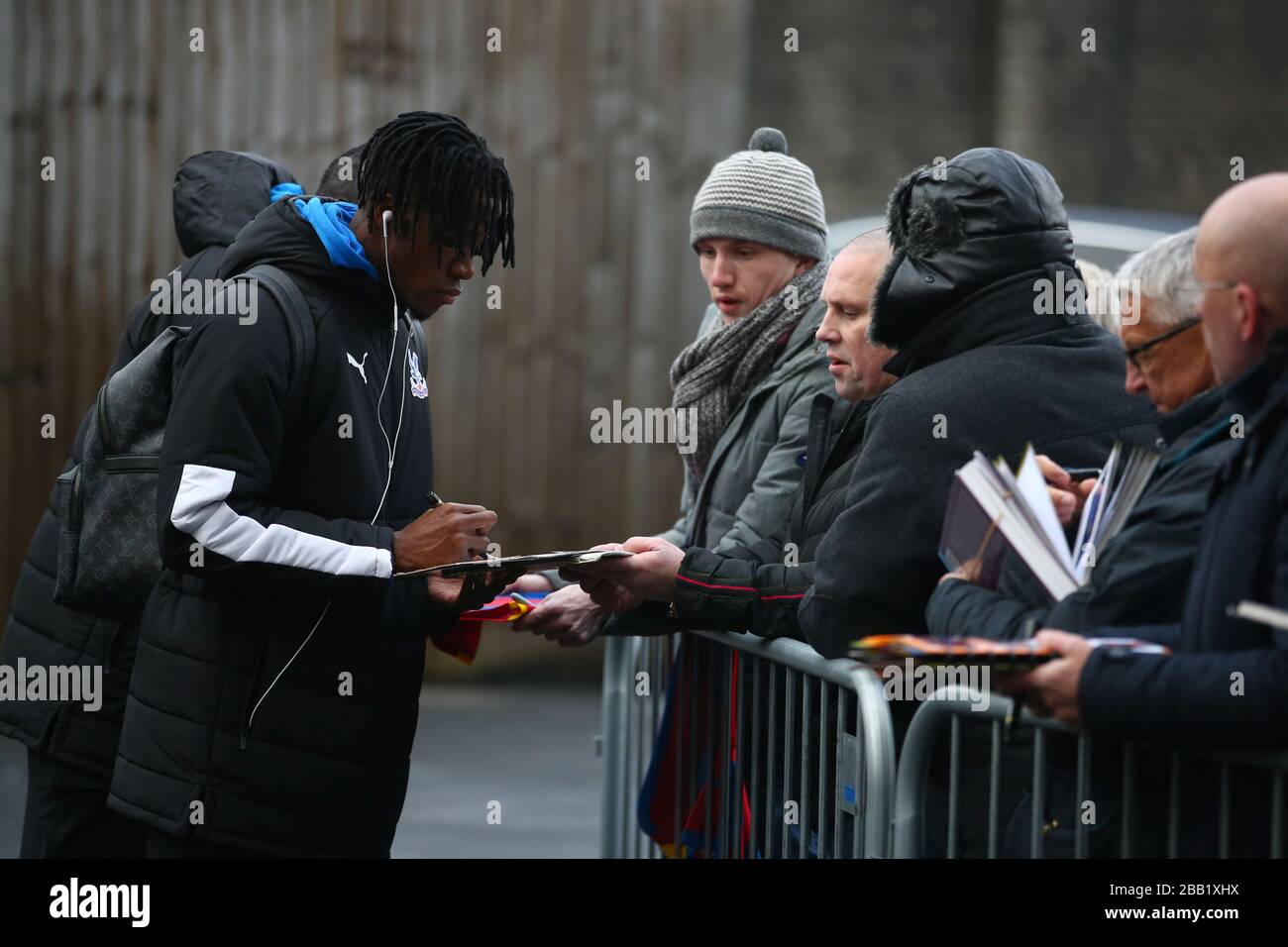 Crystal Palace's Wilfried Zaha Stock Photo - Alamy